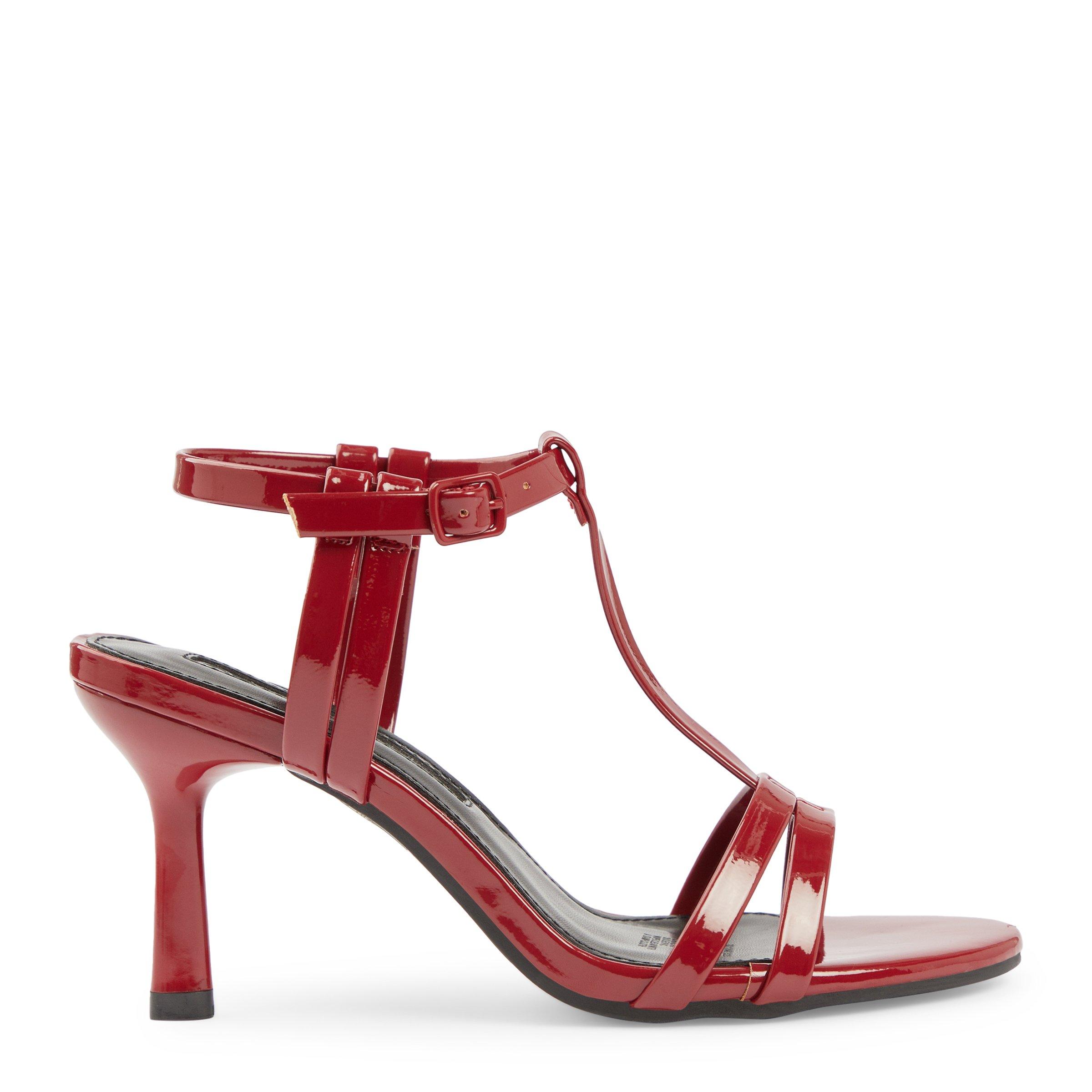 Red Patent T-bar Heel (3212607) | Truworths