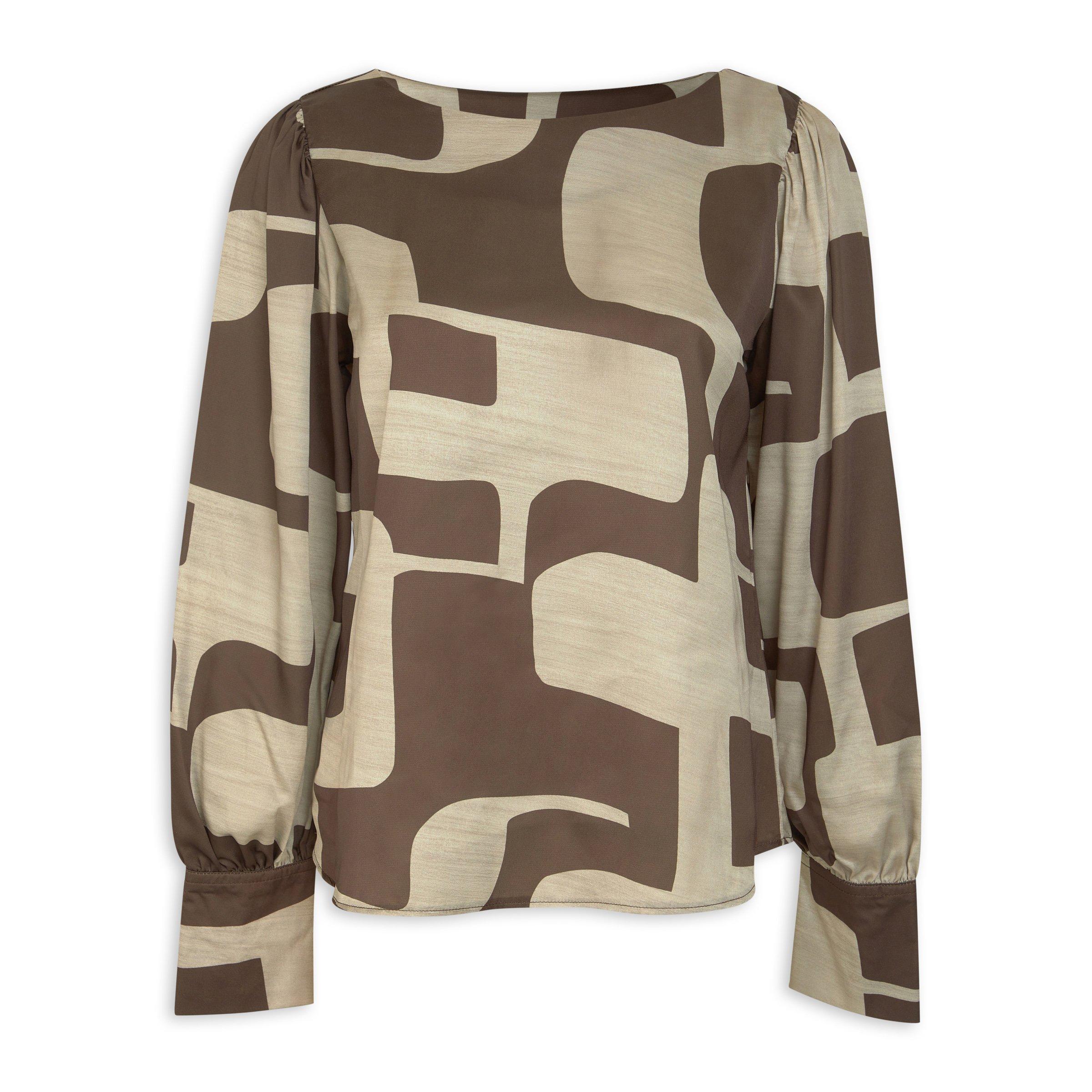 Geometric Print Blouse (3212746) | Finnigans