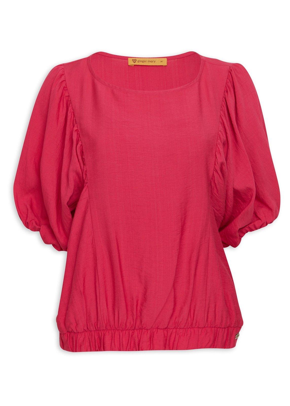 Cerise Pink Bubble Top (3212977) | Ginger Mary