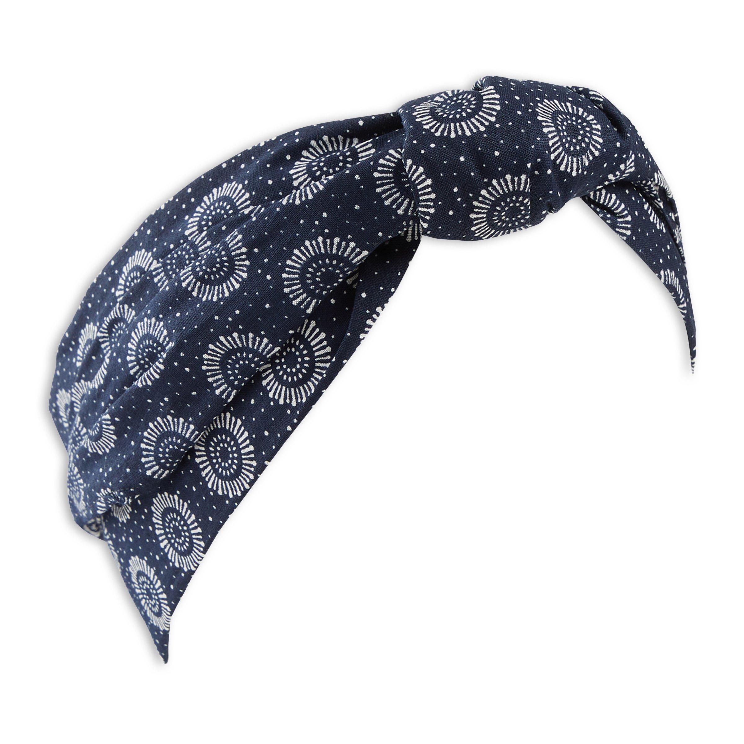 Blue Print Head Scarf (3213589) | Ginger Mary