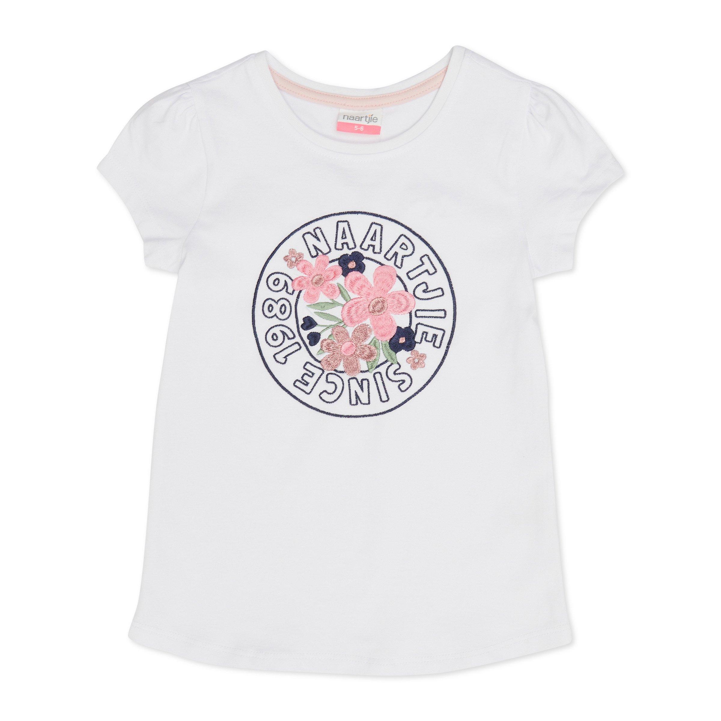 Kid Girls White T-shirt (3213592) | Naartjie
