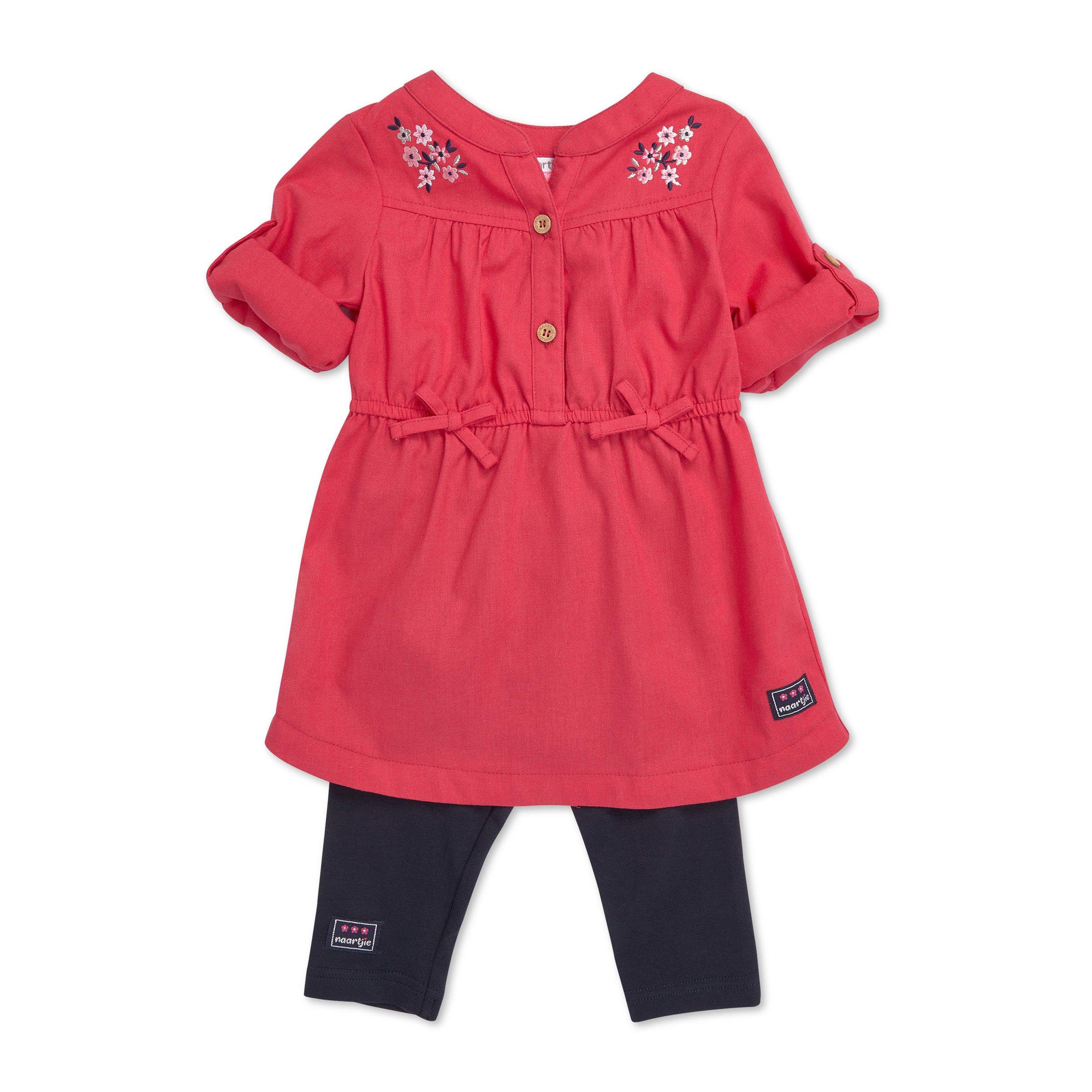 Baby Girls Pink Tunic and Leggings Set (3213944) | Naartjie