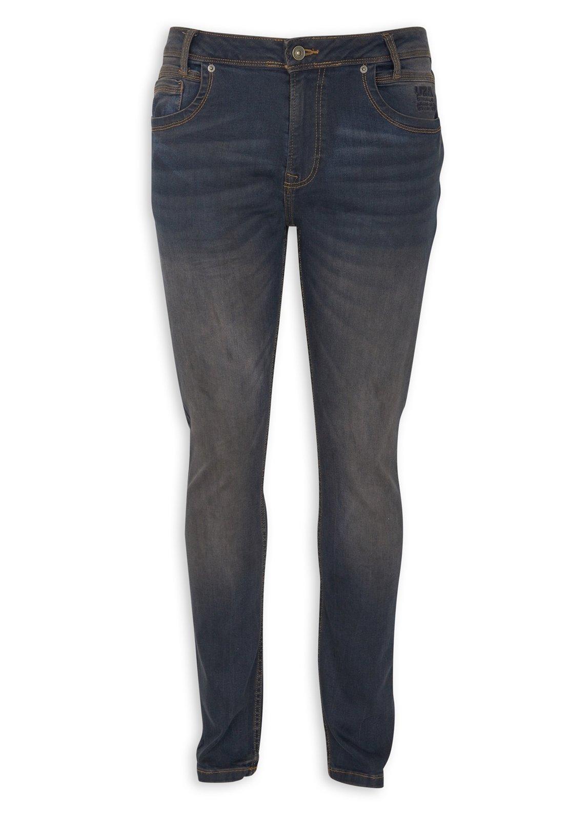 Dark Mid 5-Pocket Slim Jeans (3214126) | UZZI