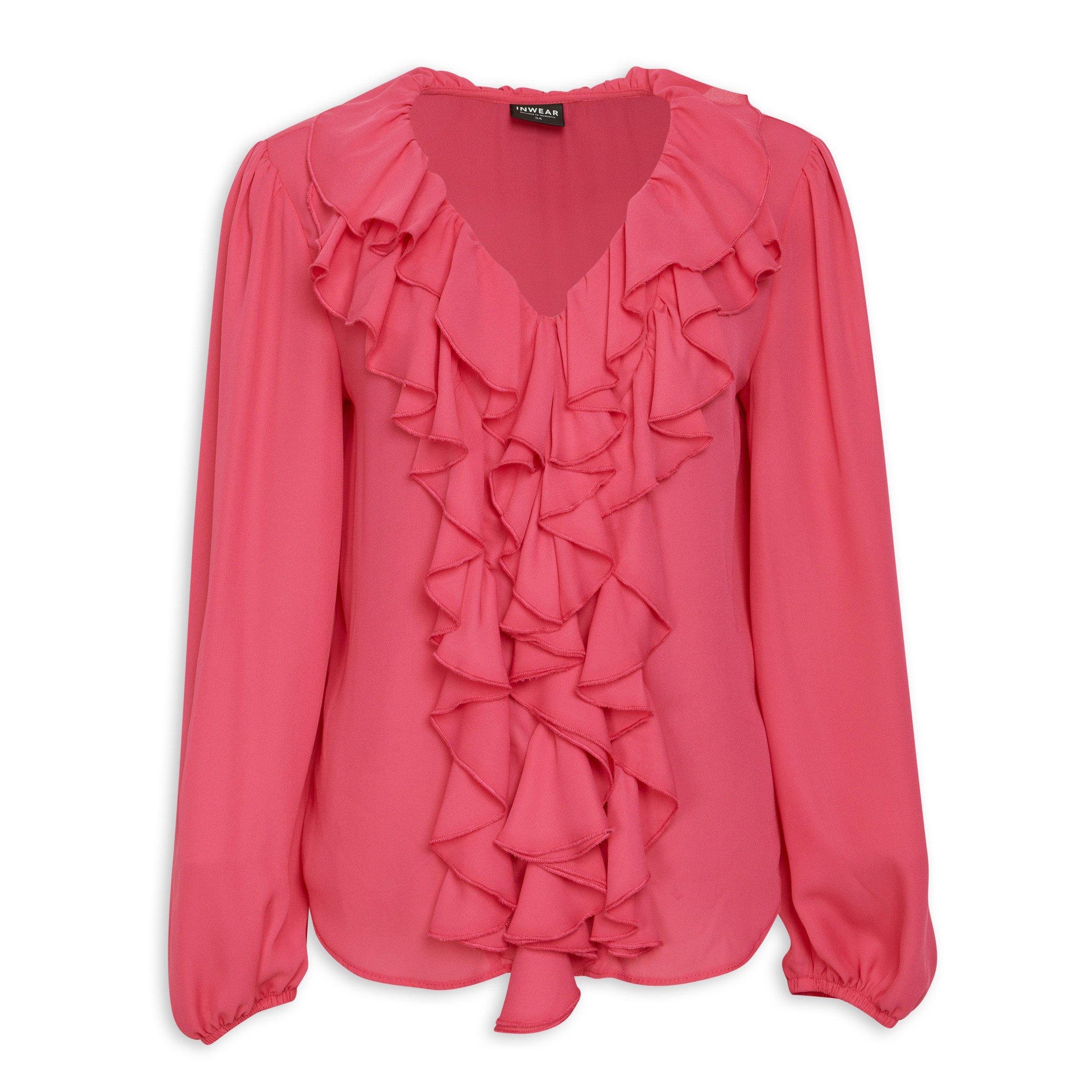 Pink Ruffle Blouse (3214354) | Inwear