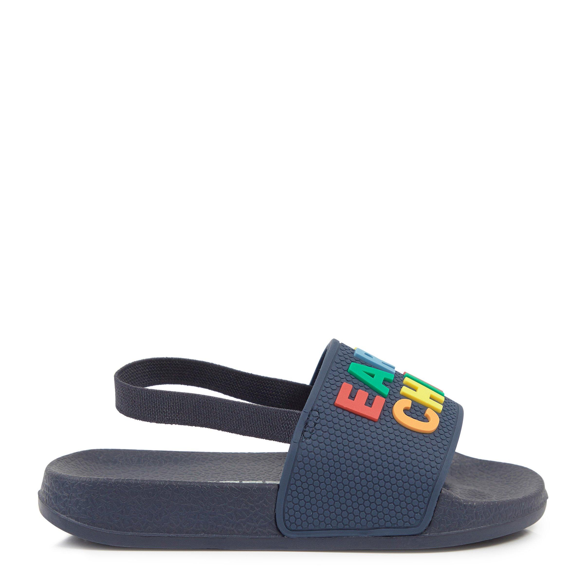 Baby Boys Navy Pool Slides (3215090) | Earthchild
