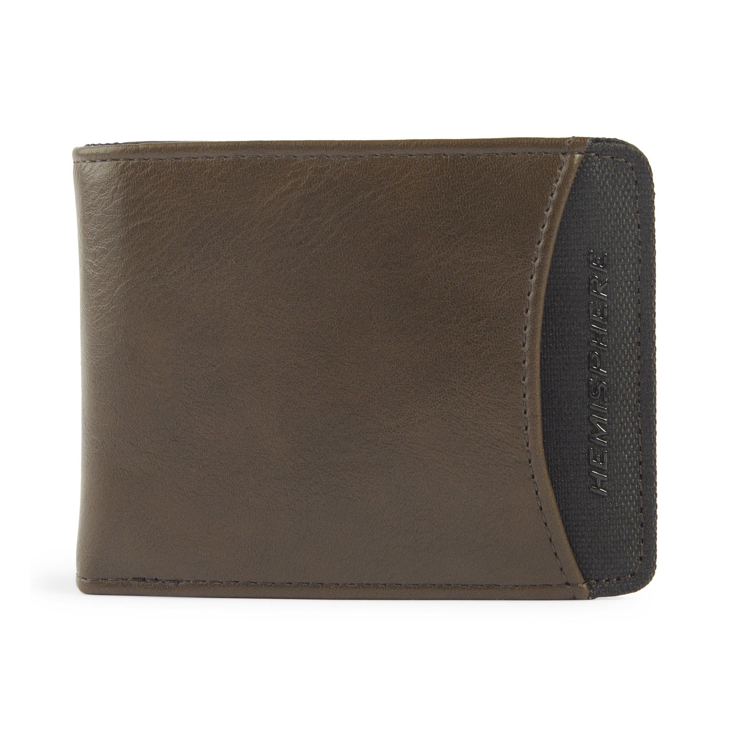 Brown Fold Over Wallet (3215216) | Hemisphere