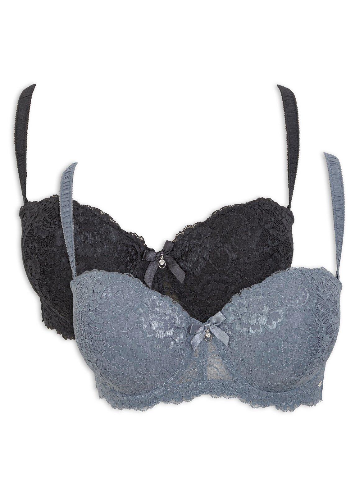 2-pack Blue Lace Underwire Bras (3217727) | Truworths