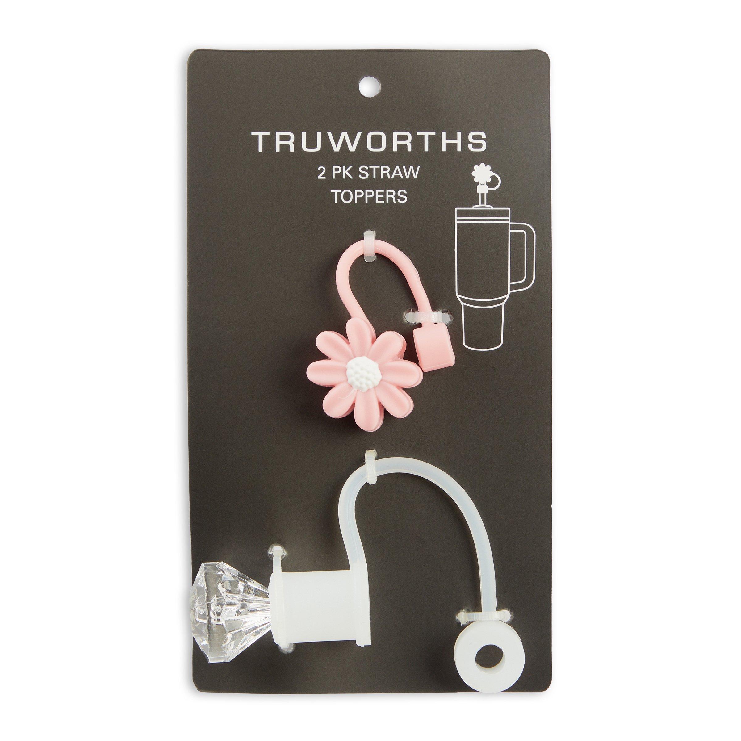 2-pack Charm Straw Toppers (3218149) | Truworths