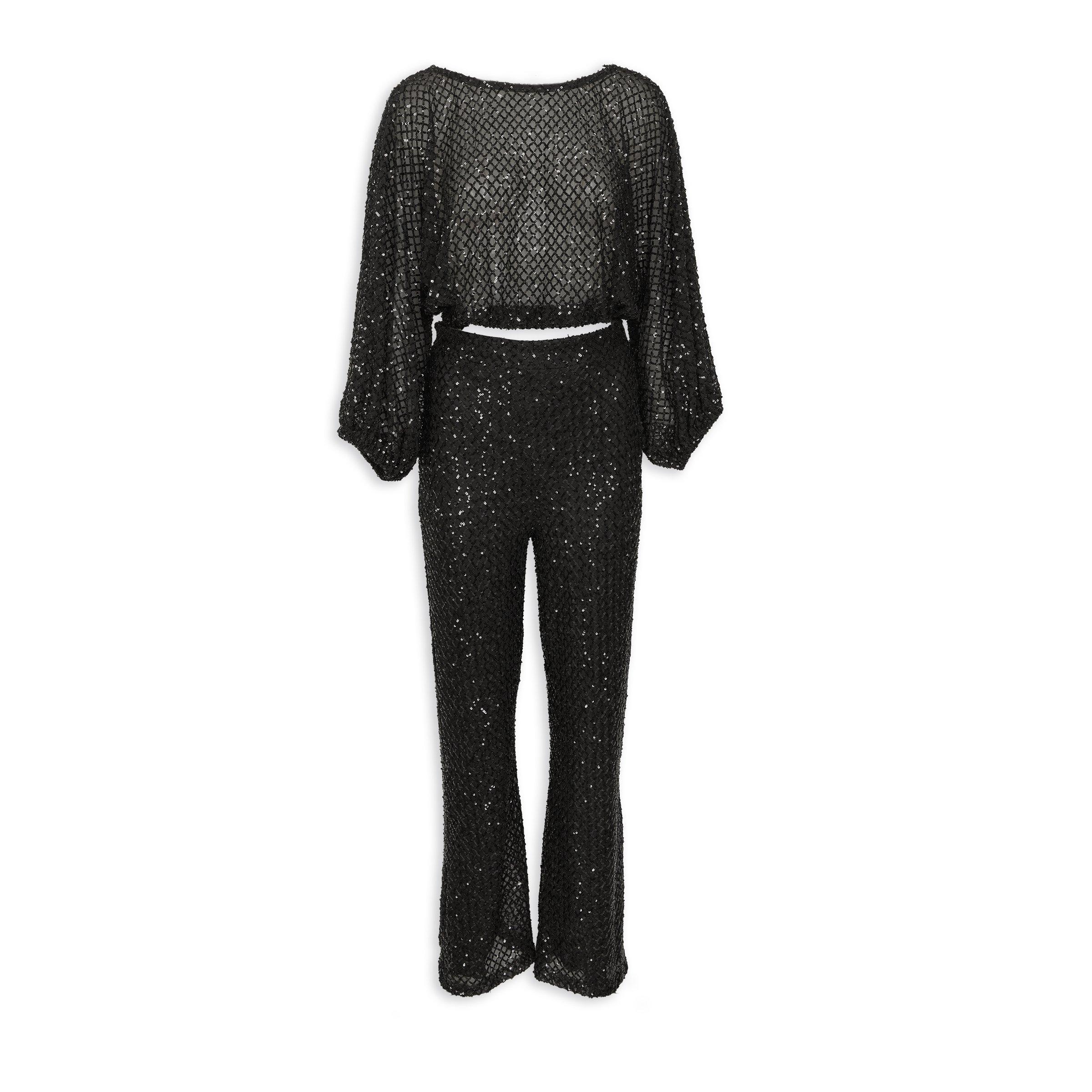 Black Diamond Pants Set (3218202) | Phenomena