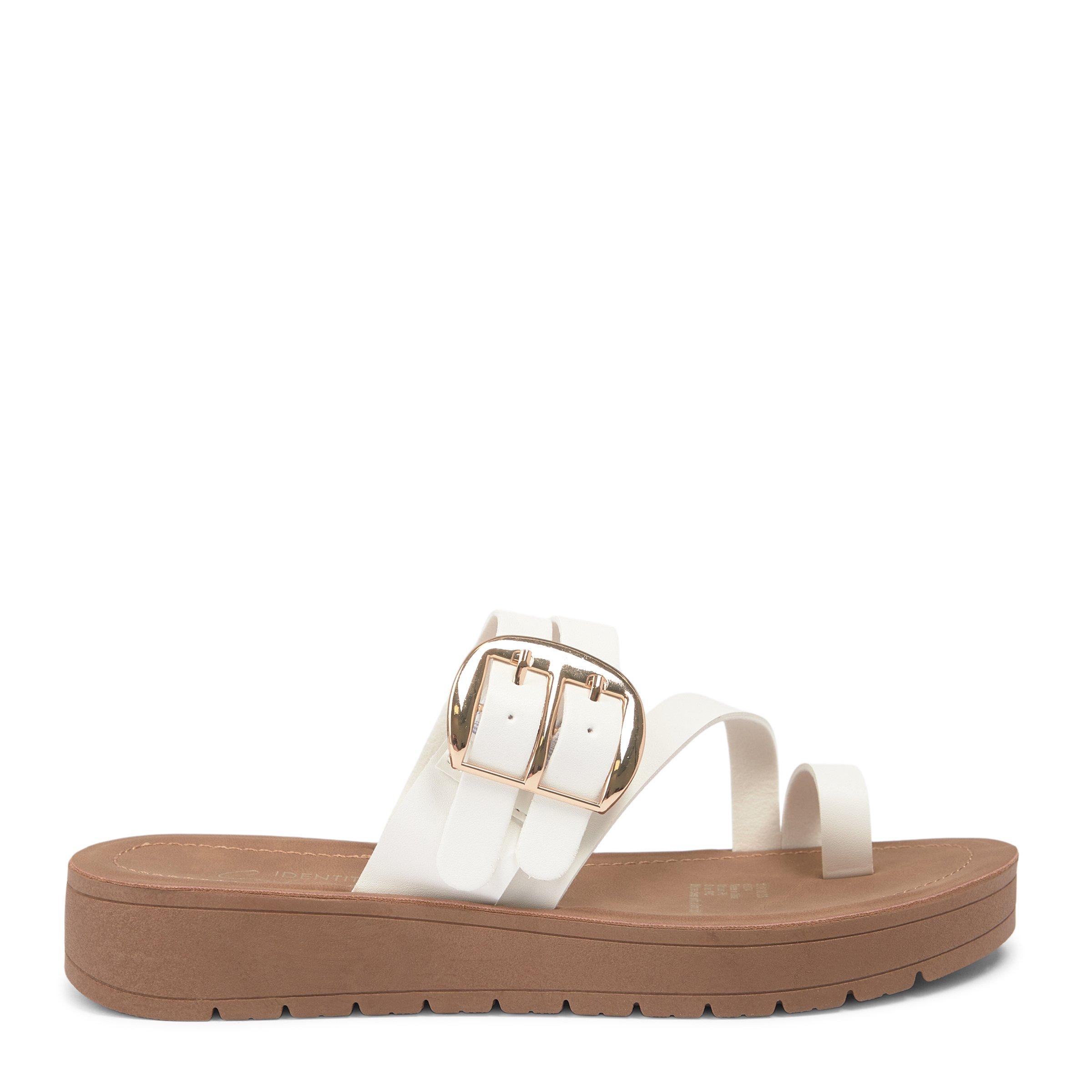 White Toe Post Comfort Sandals (3218340) | Identity