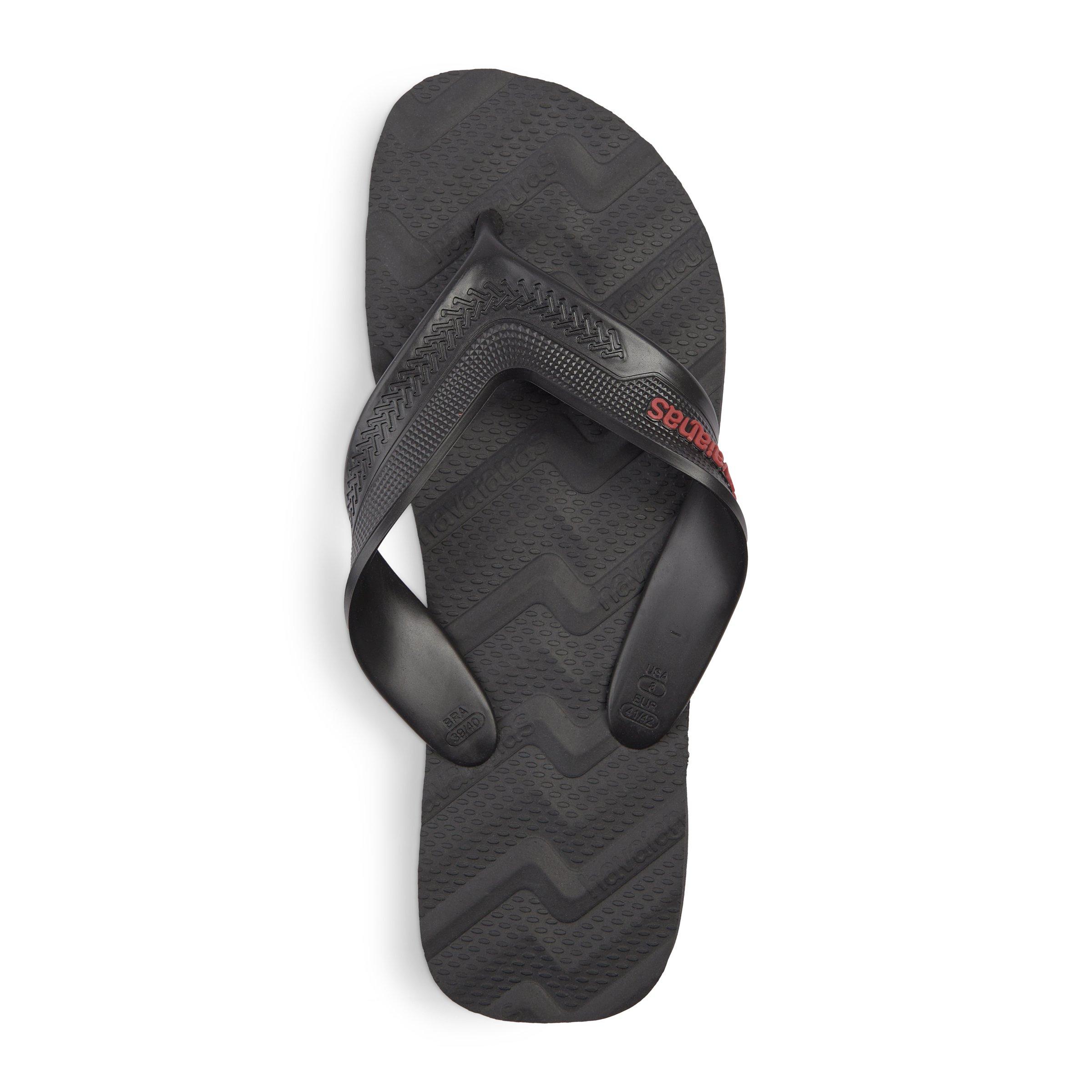 Black Track Waves Flip Flop (3218576) | Havaianas