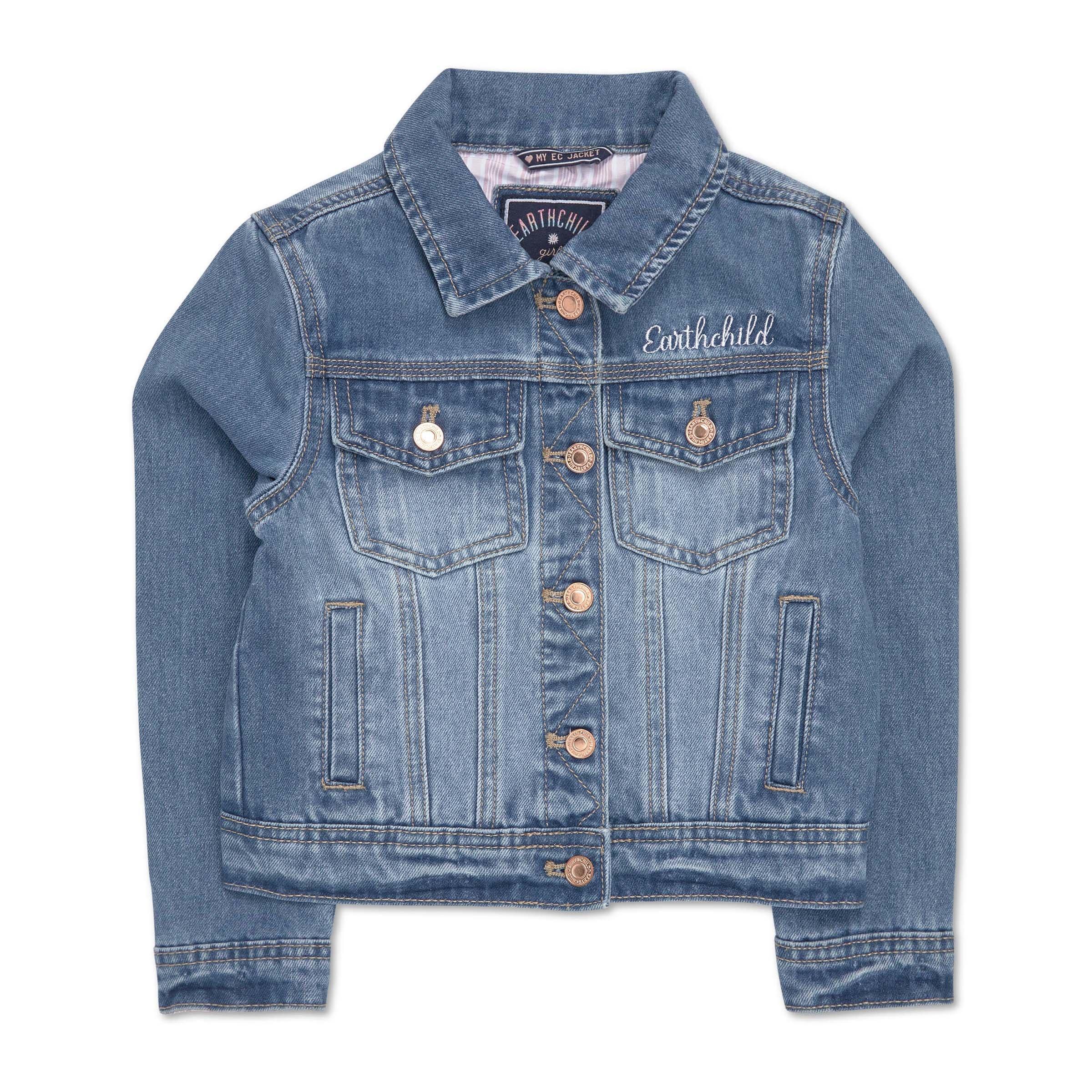 Kid Girls Indigo Denim Jacket (3218643) | Earthchild
