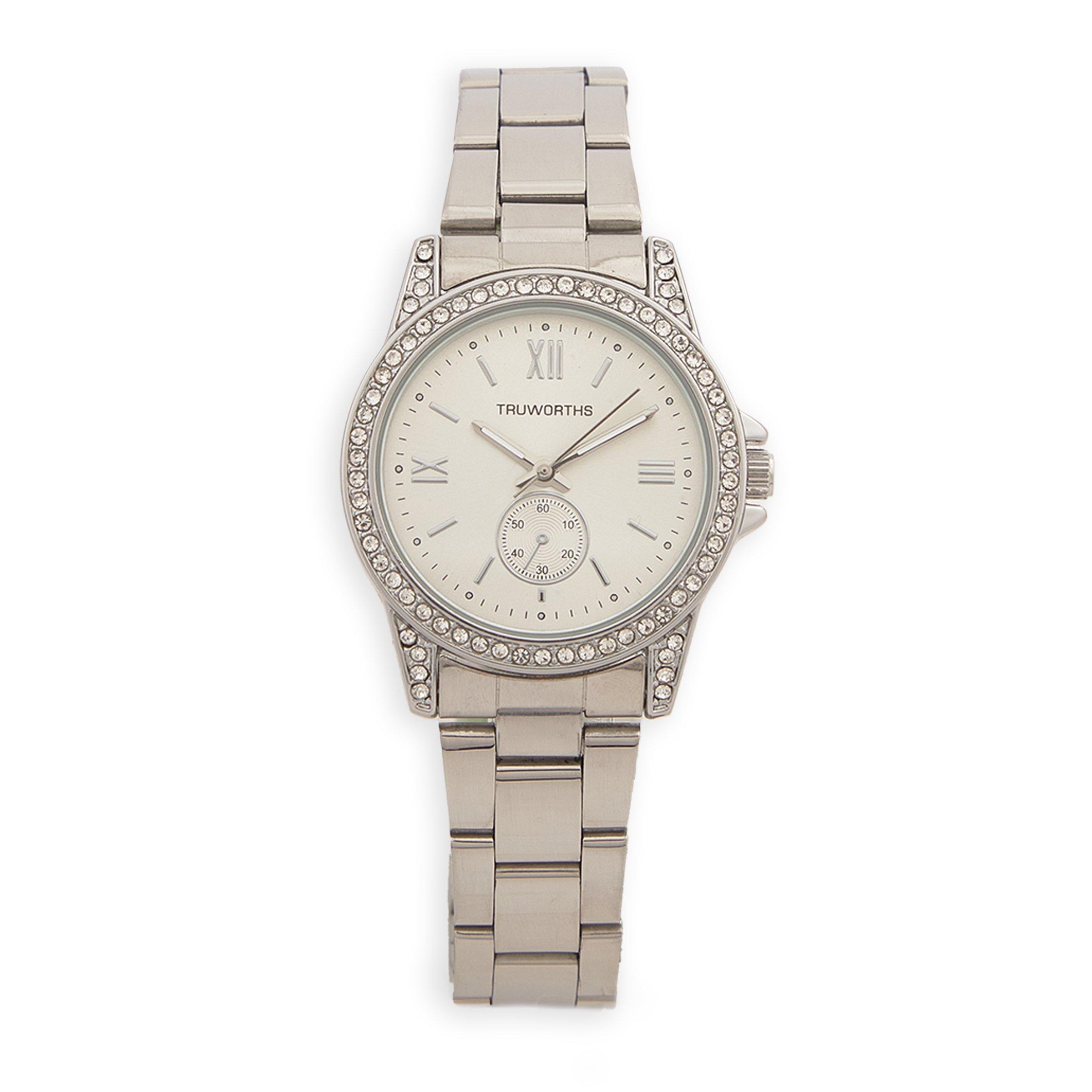 Silver Metal Mini Dial Watch (3218650) | Truworths