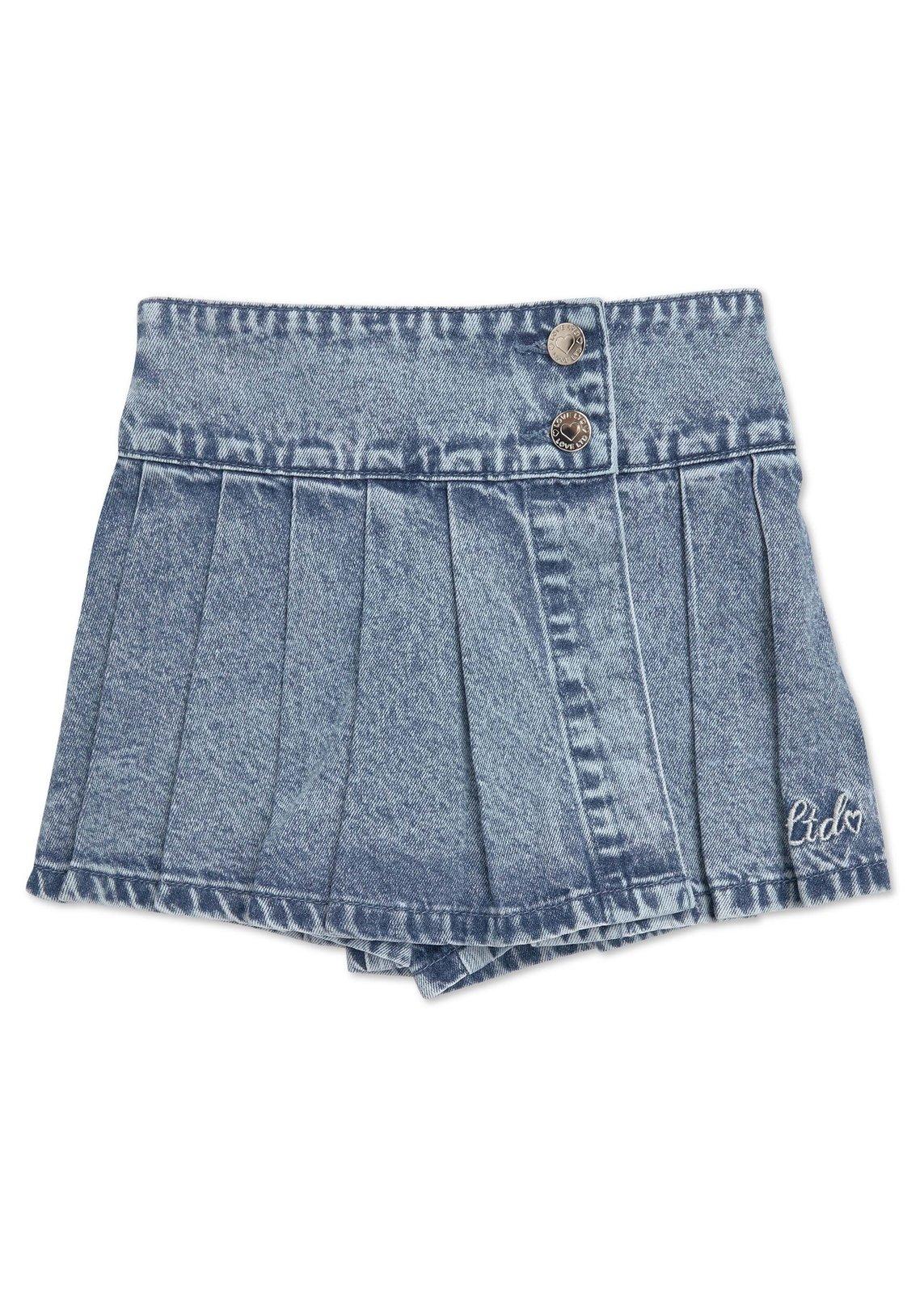 Kid Girls Indigo Denim Skort (3219700) | Max & Mia