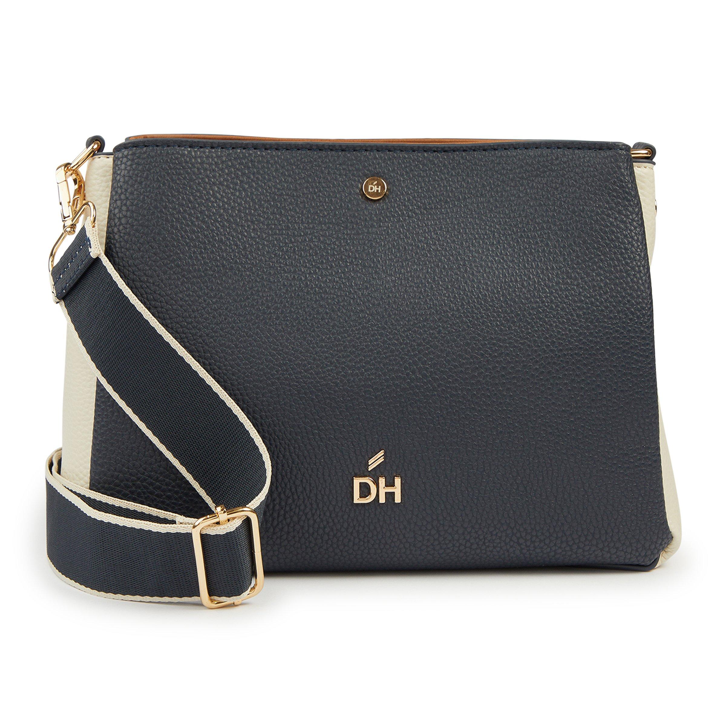 Navy and Beige Crossbody Bag (3219778) | Daniel Hechter