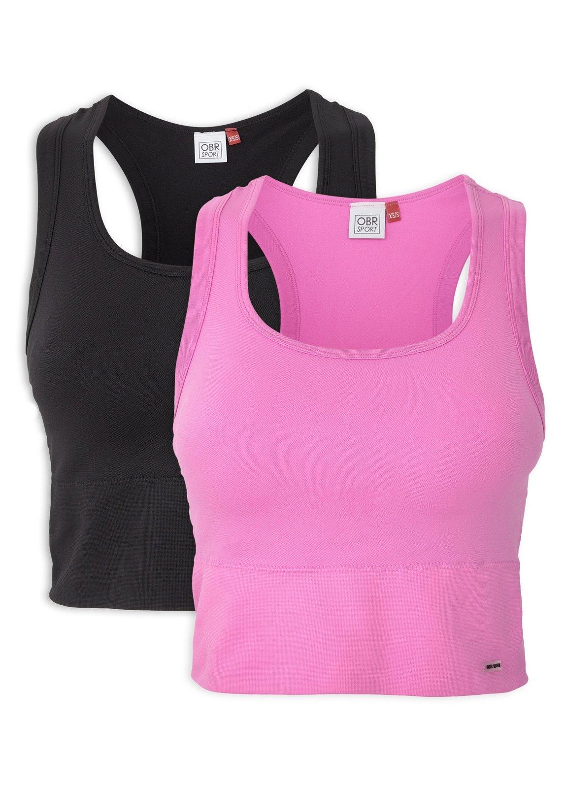 2-pack Pink and Black Seamless Tops (3219815) | OUTBACK RED Sport