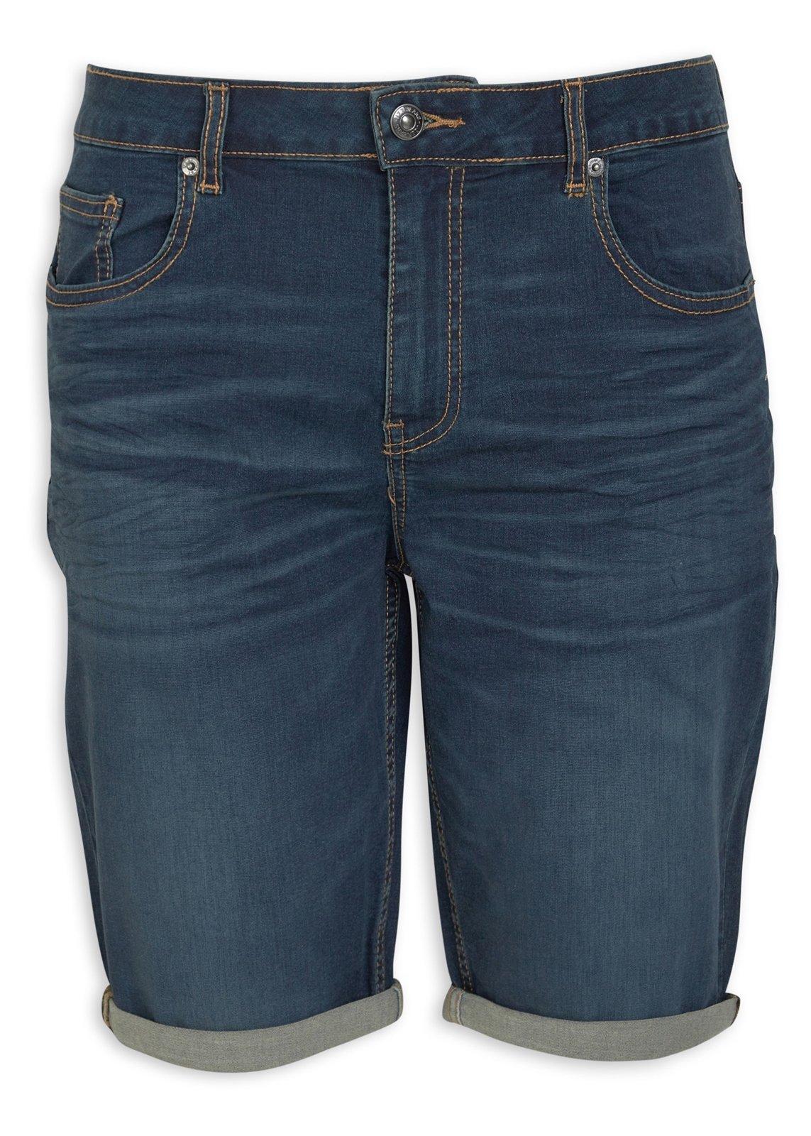 Indigo Denim Shorts (3219974) | UZZI