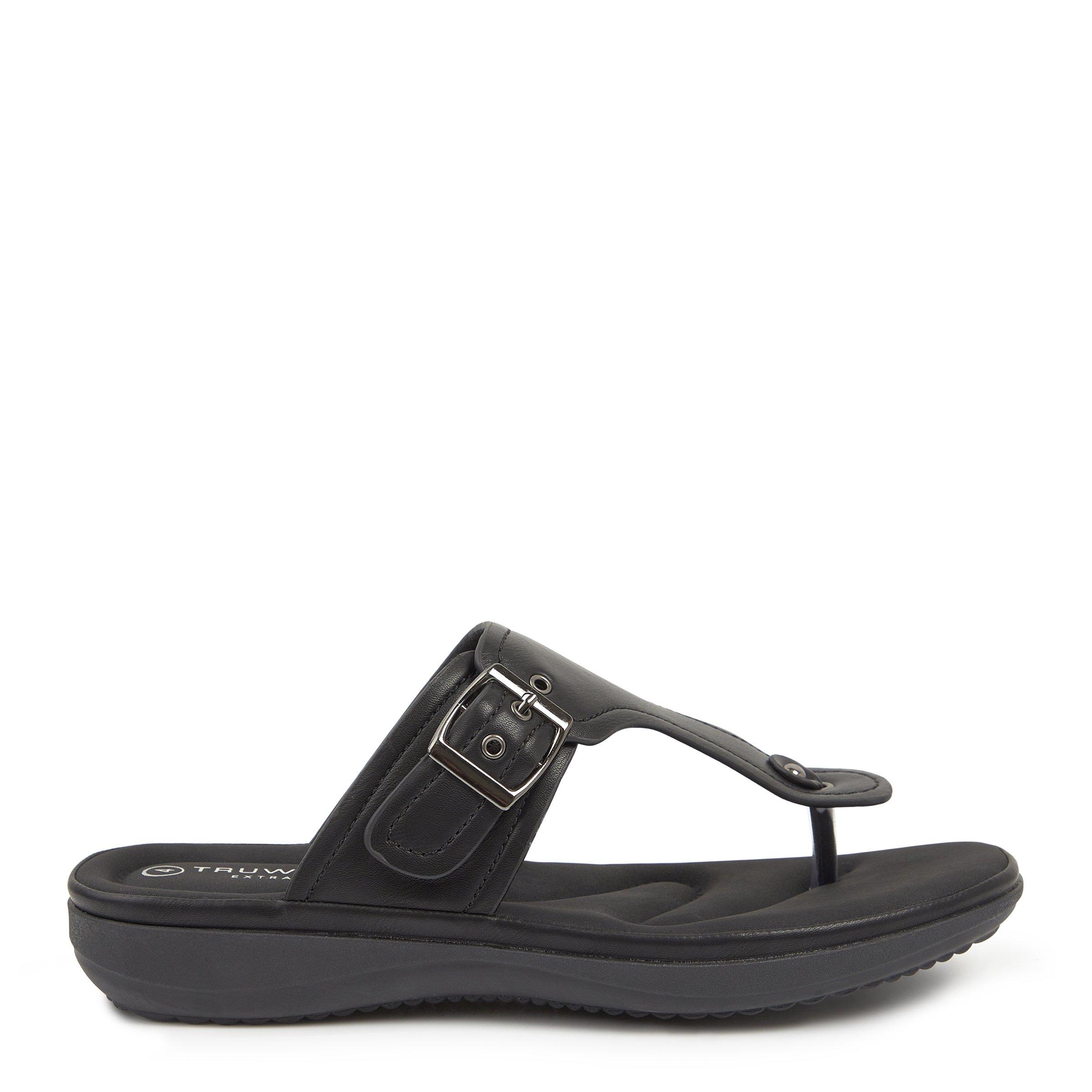 Black Thong Sandals (3220306) | Truworths