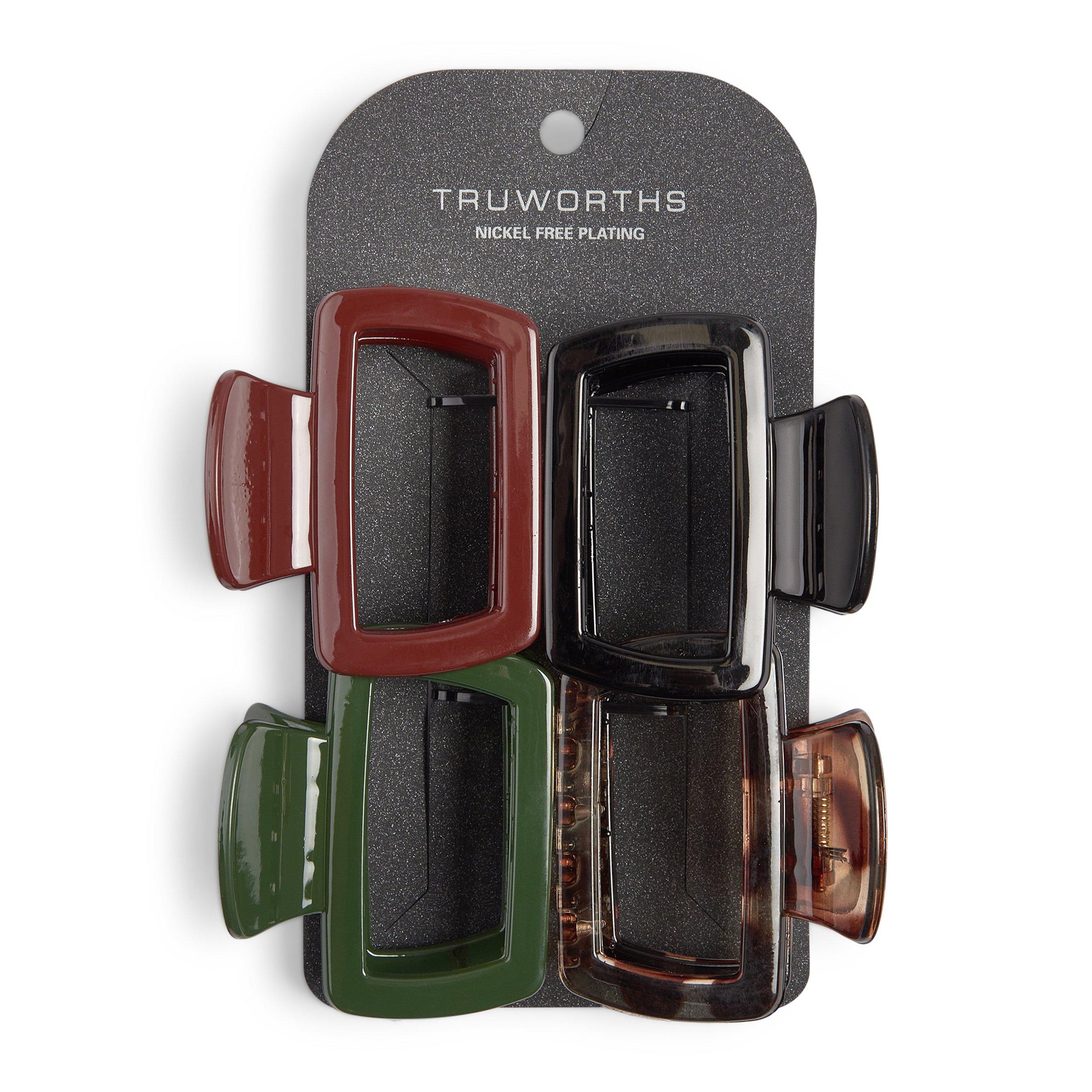 Multi-colour Hair Clip 4-pack (3220422) | Truworths