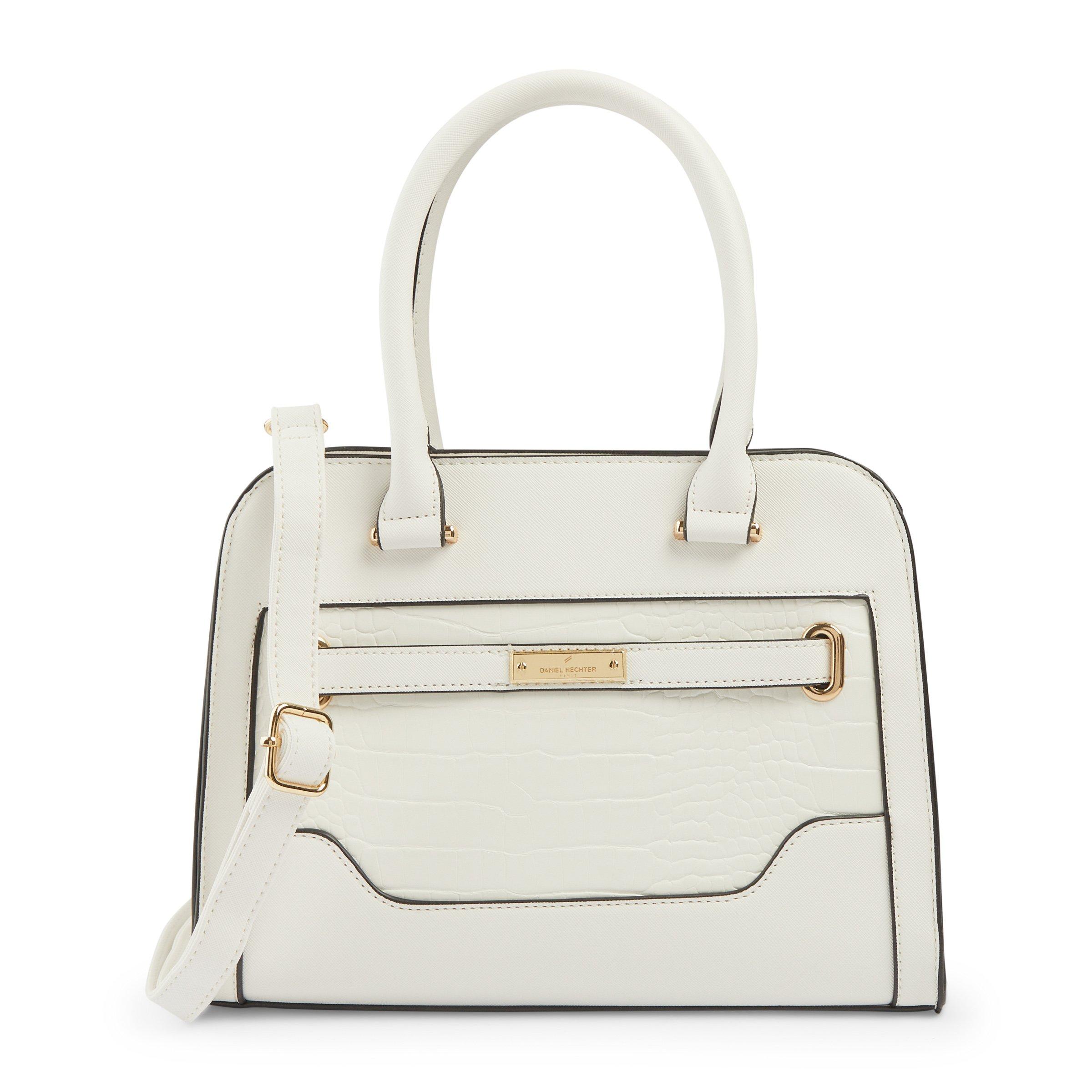 White Midi Shopper Bag (3220592) | Daniel Hechter
