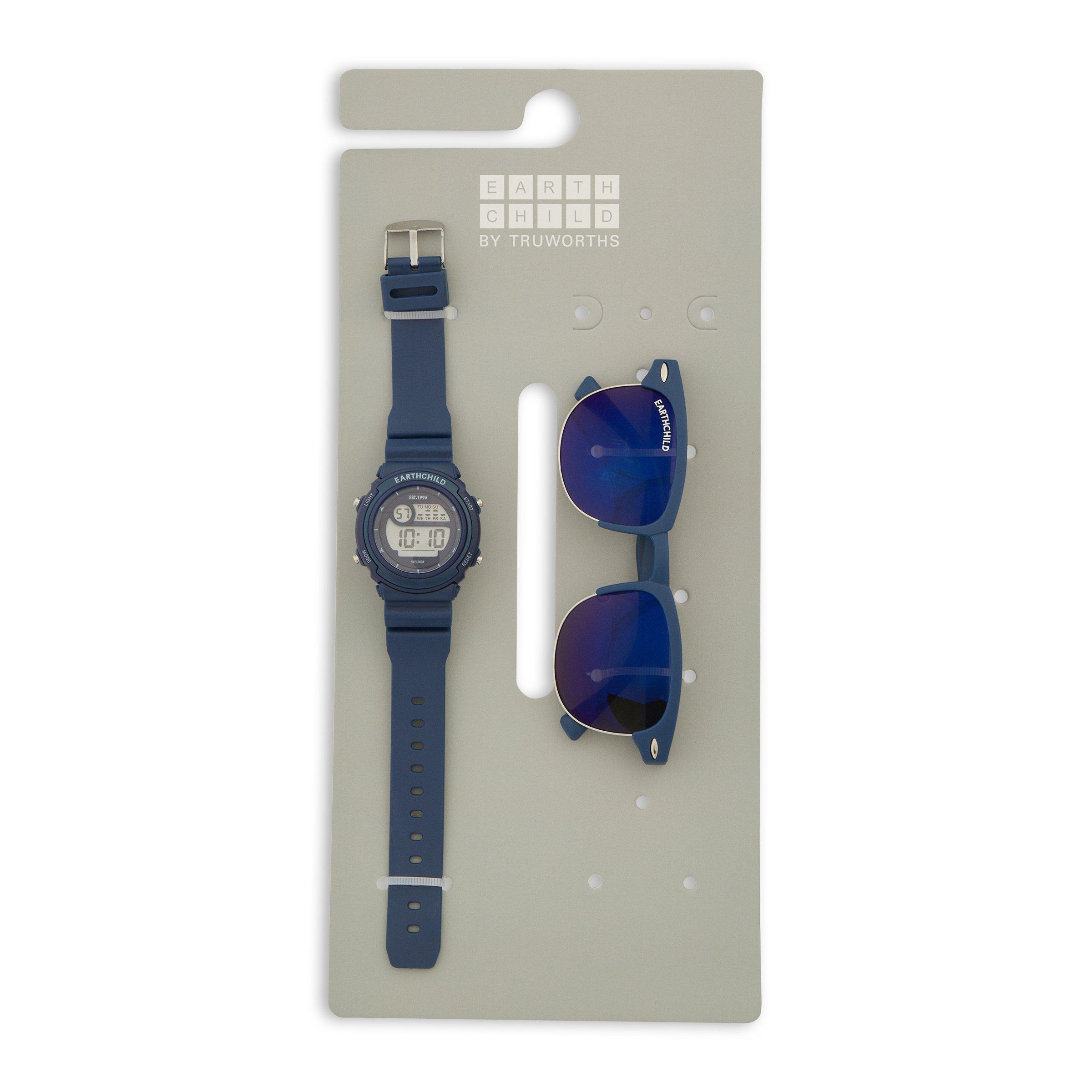 Digital Watch and Sunglass Set (3220601) | Earthchild