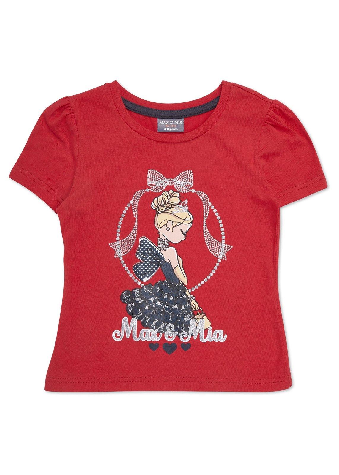 Kid Girls Red T-shirt (3220646) | Max & Mia