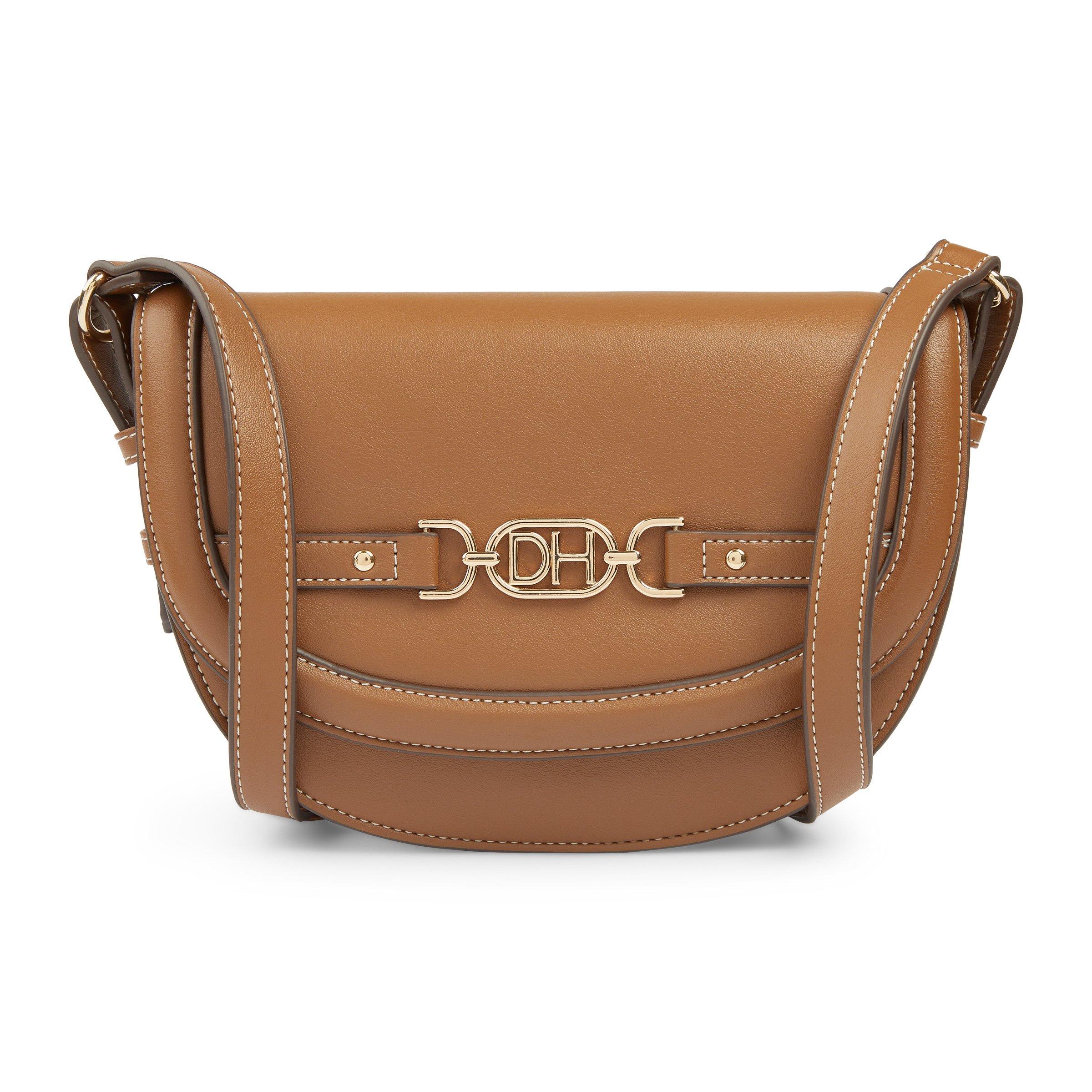 Tan Saddle Crossbody Bag (3220913) | Daniel Hechter