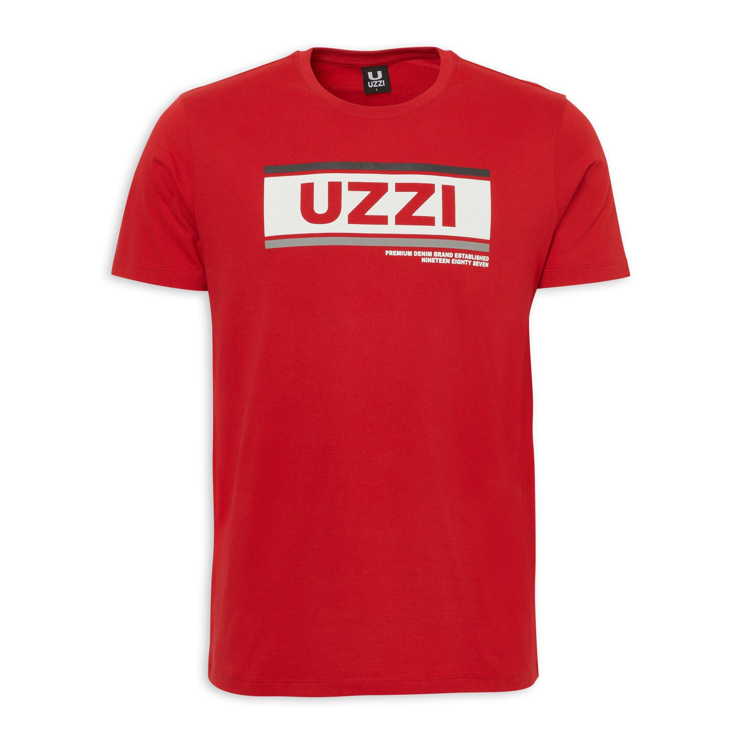 Red Branded T-shirt (3221139) | UZZI