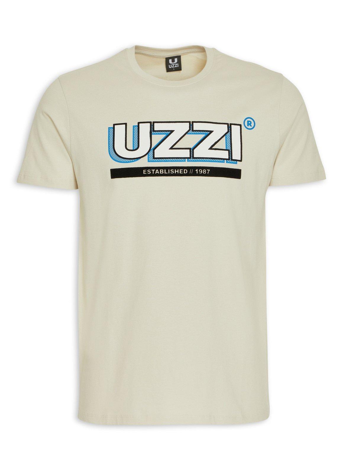 Beige Branded T-shirt (3221140) | UZZI
