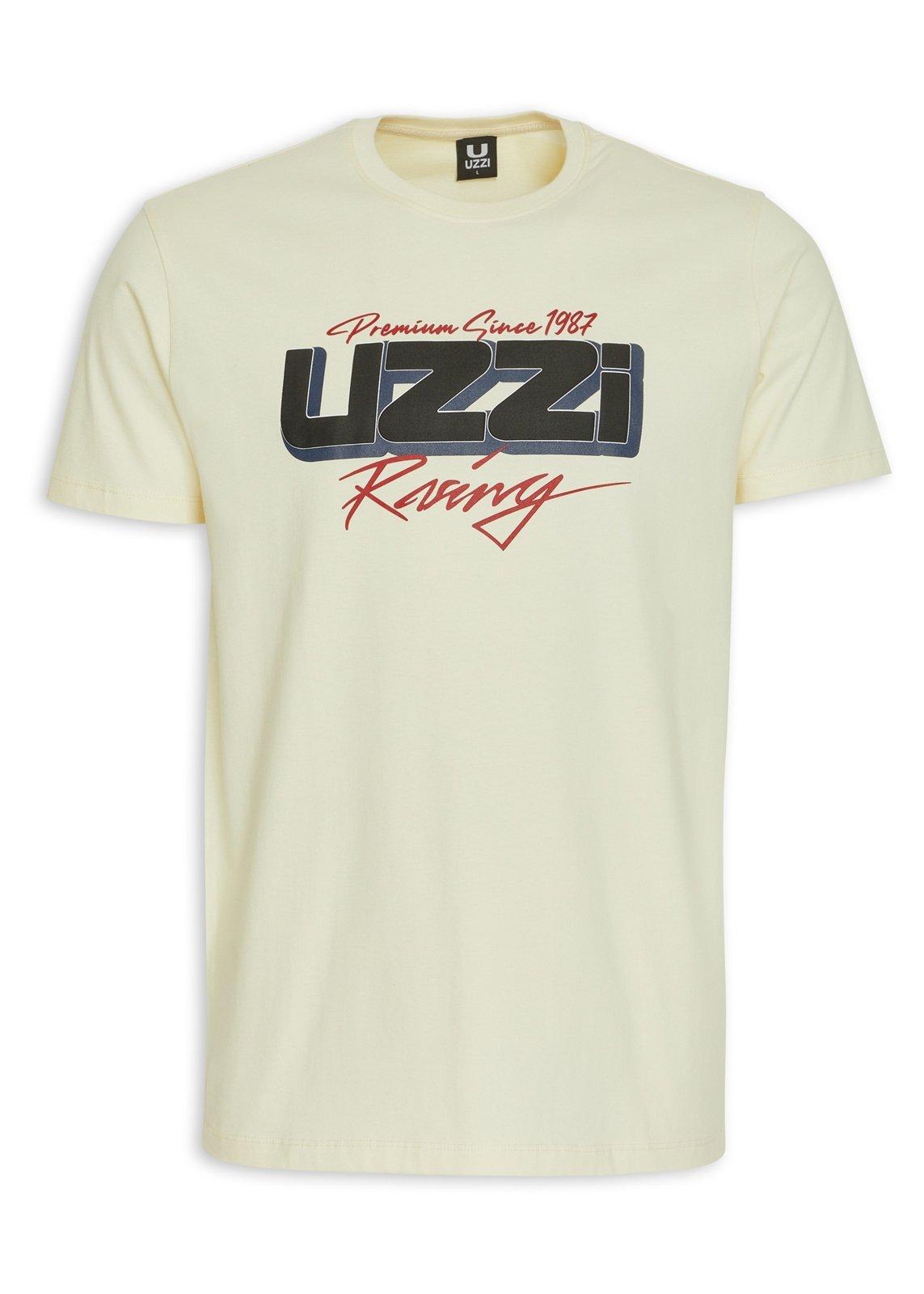 Beige Branded T-shirt (3221143) | UZZI