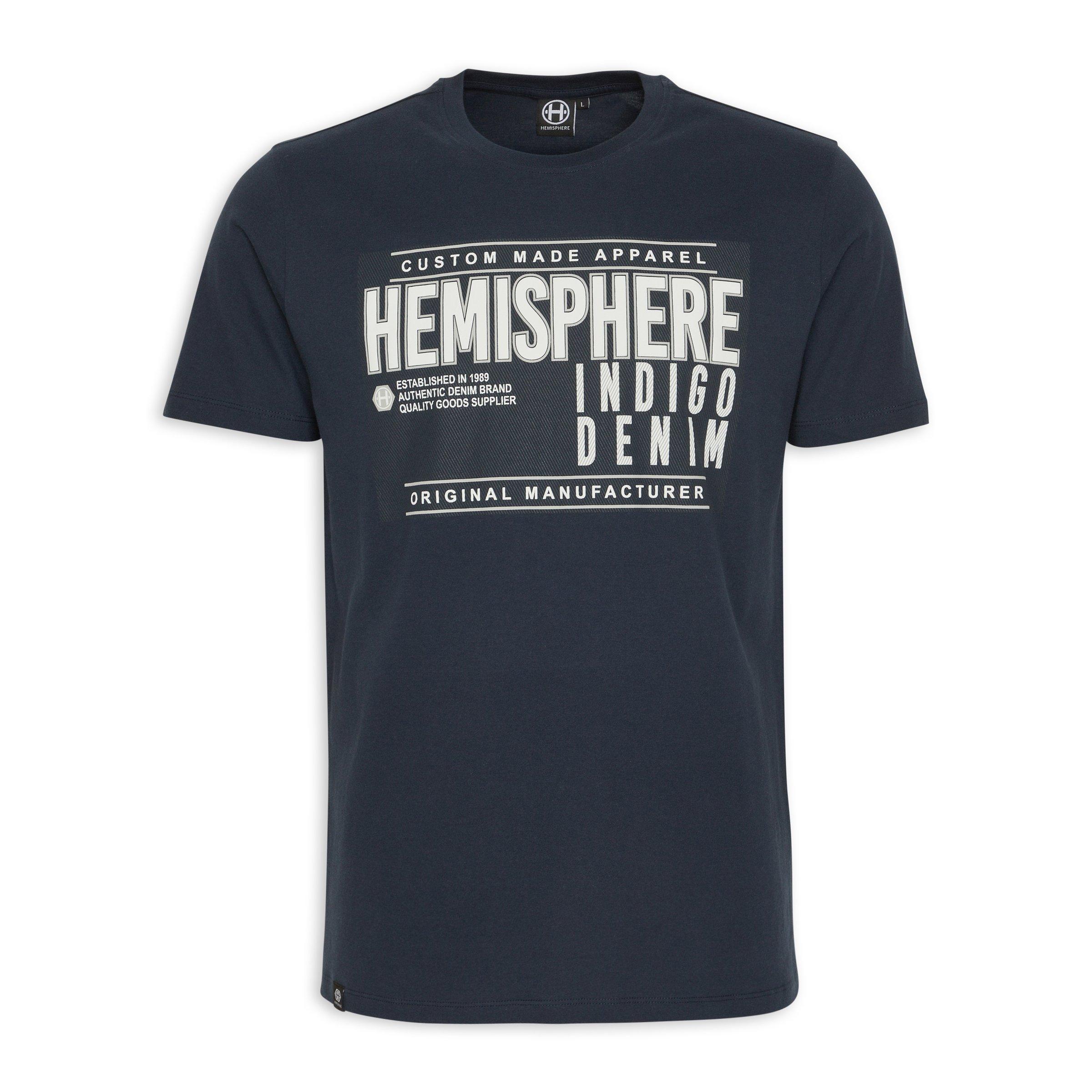 Navy Branded T-shirt (3221170) | Hemisphere