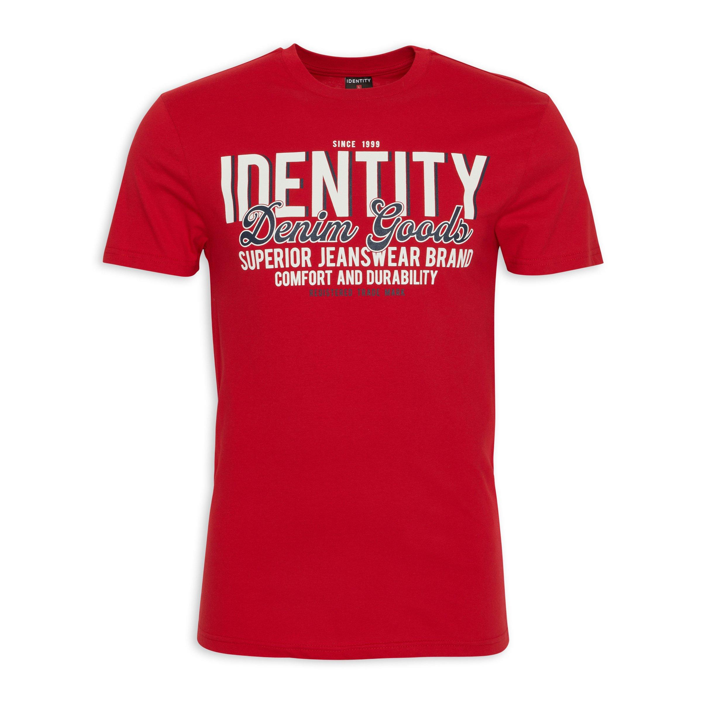 Red Branded T-shirt (3221357) | Identity