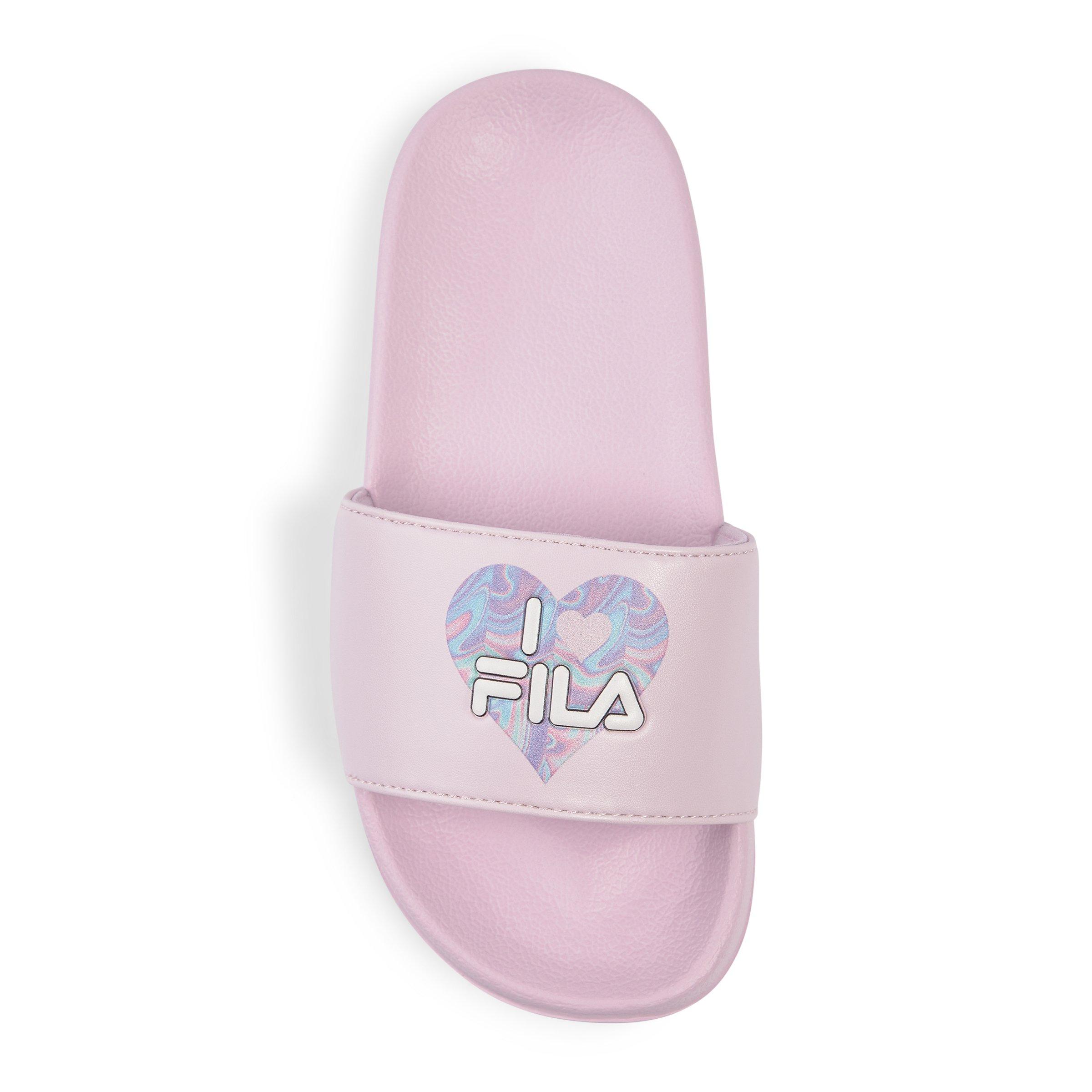 Pink Heart Slides (3221497) | Fila Kids