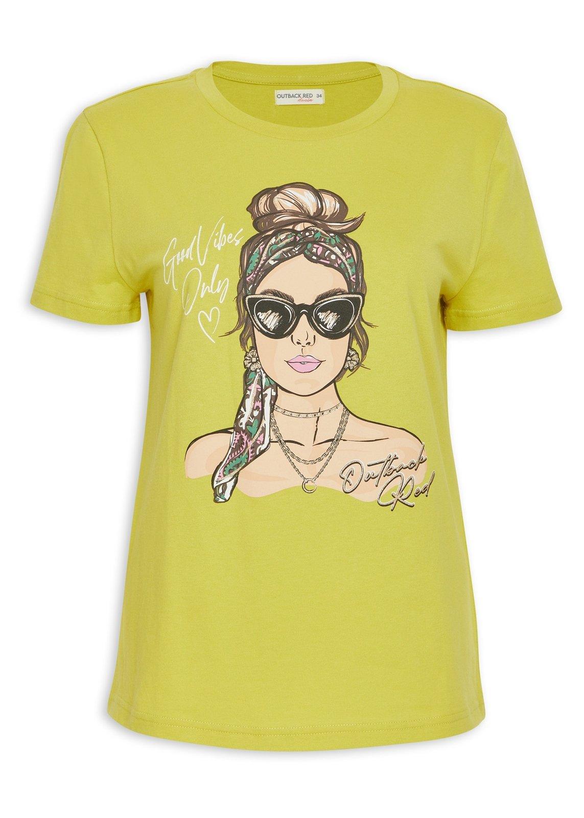 Green Graphic T-shirt (3221587) | OUTBACK RED