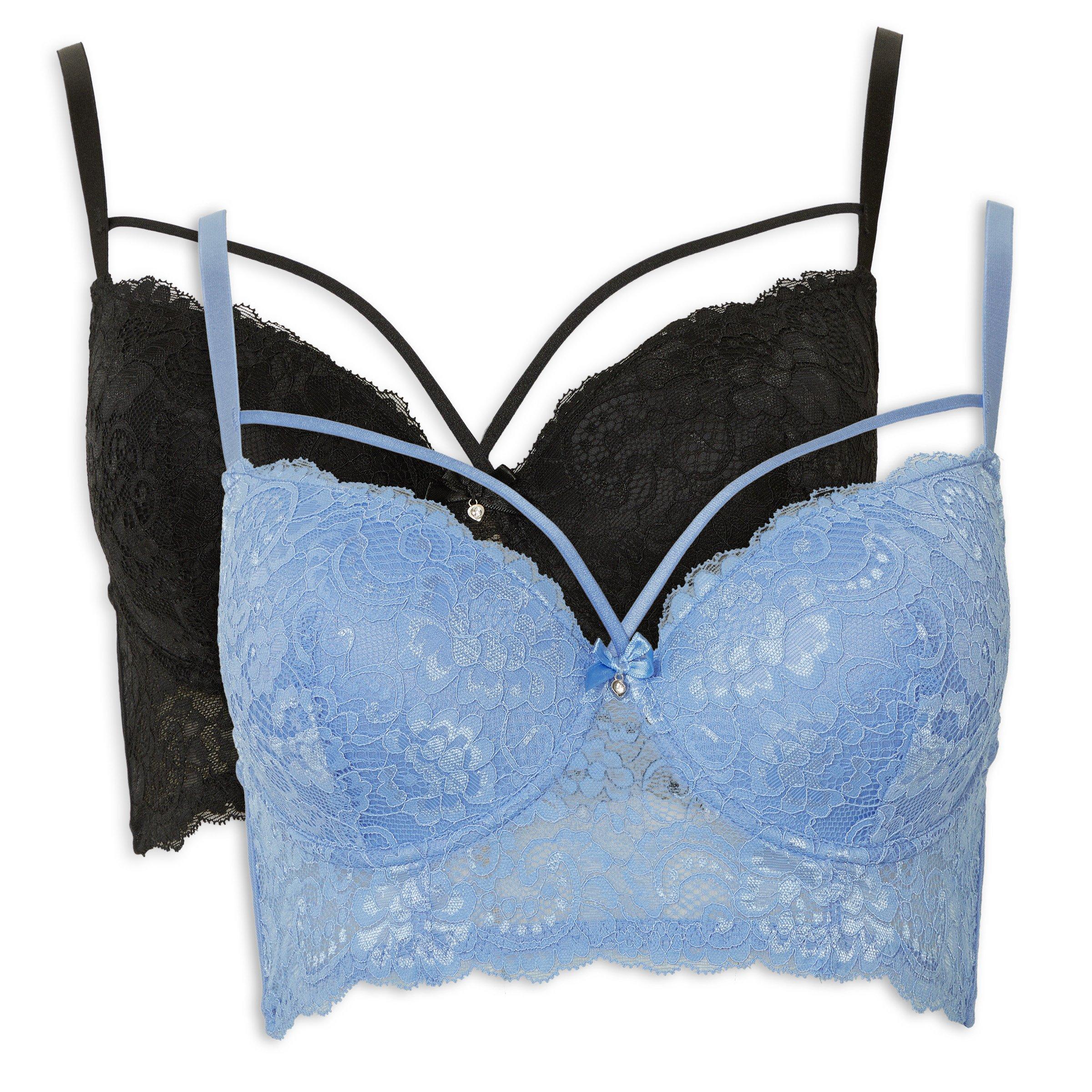 2-pack Padded Longline Bras (3221742) | Identity