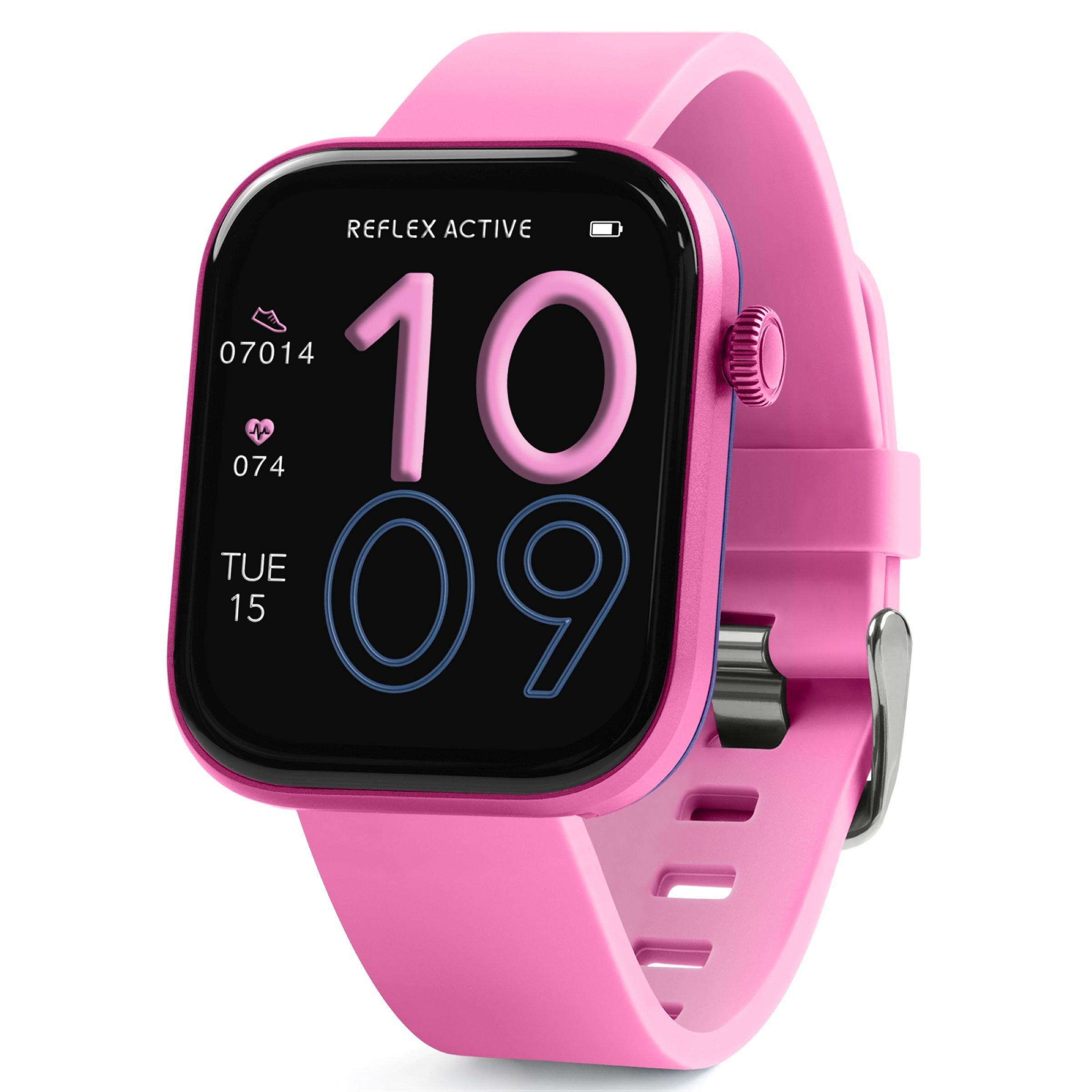 Pink Silicone Series 40 Smart Watch (3221777) | Reflex Active
