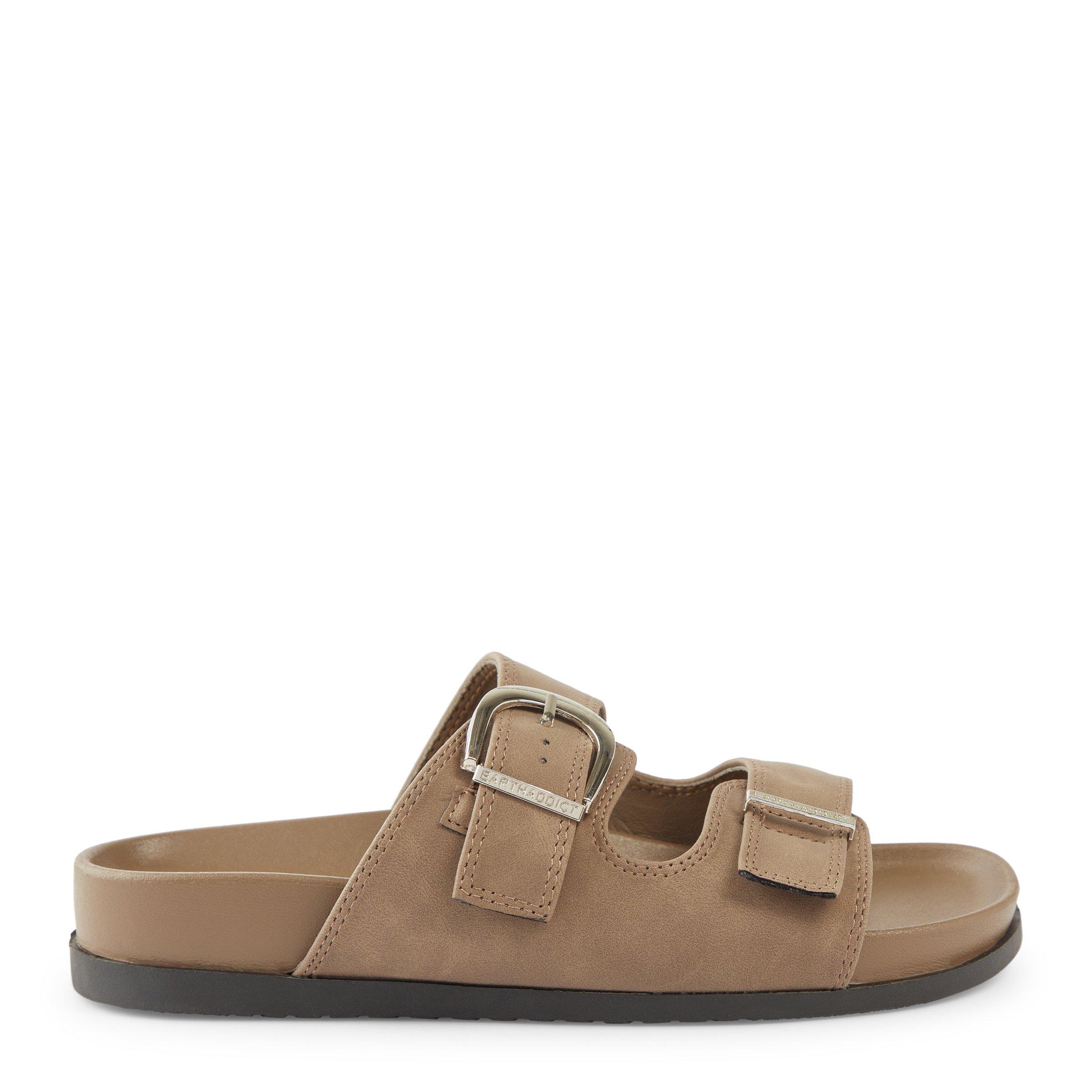 Brown Double Strap Sandals (3221787) | Earthaddict