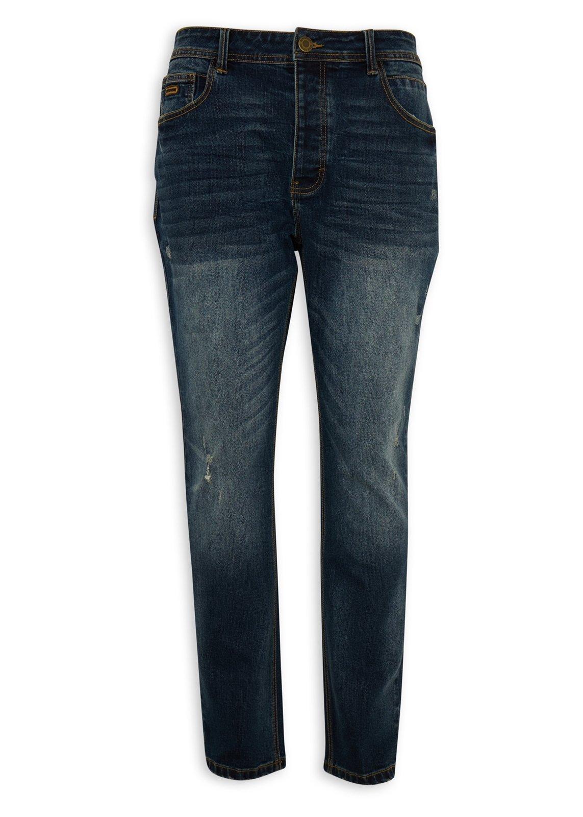 Indigo Straight Leg Jeans (3221800) | Hemisphere