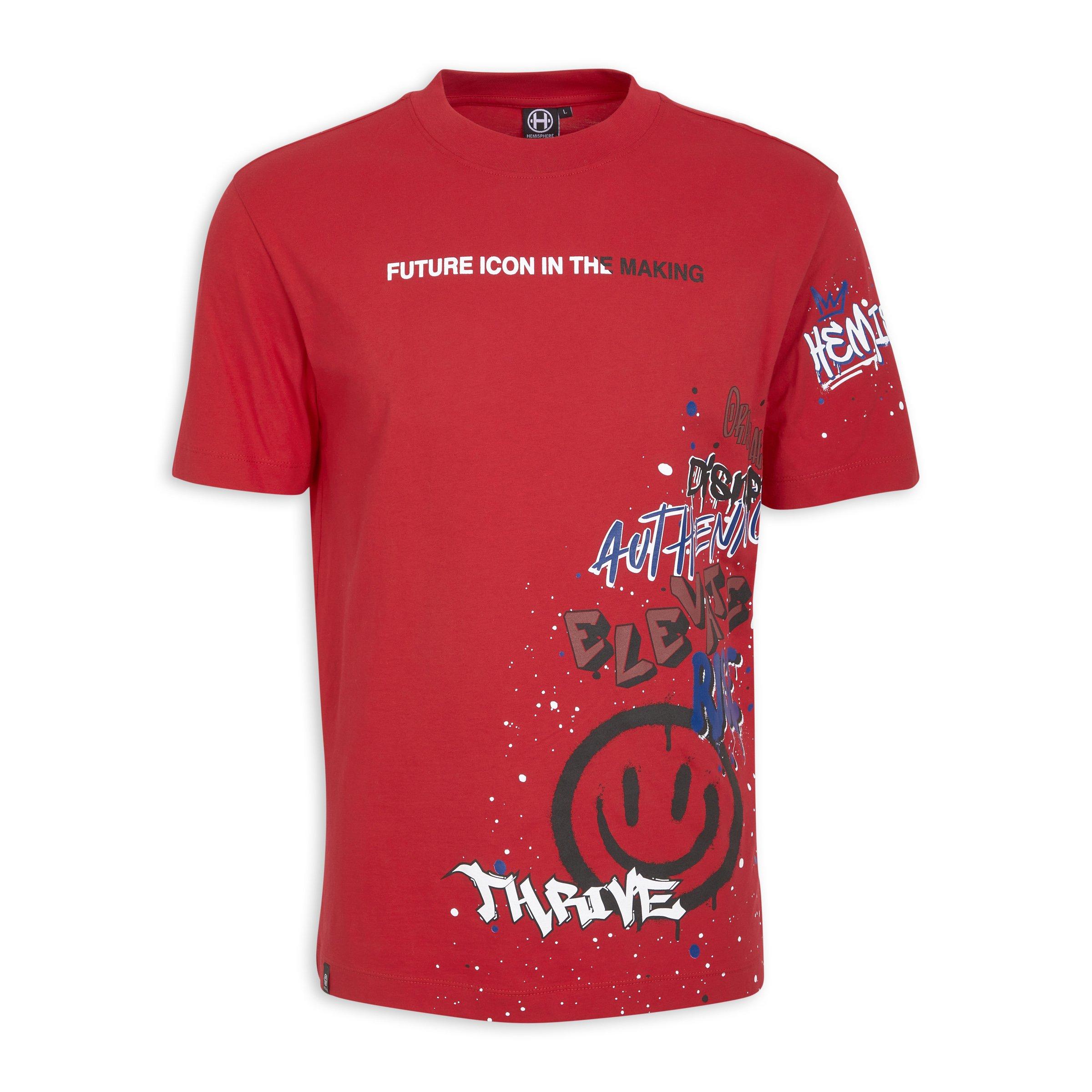 Red Graphic T-shirt (3222000) | Hemisphere