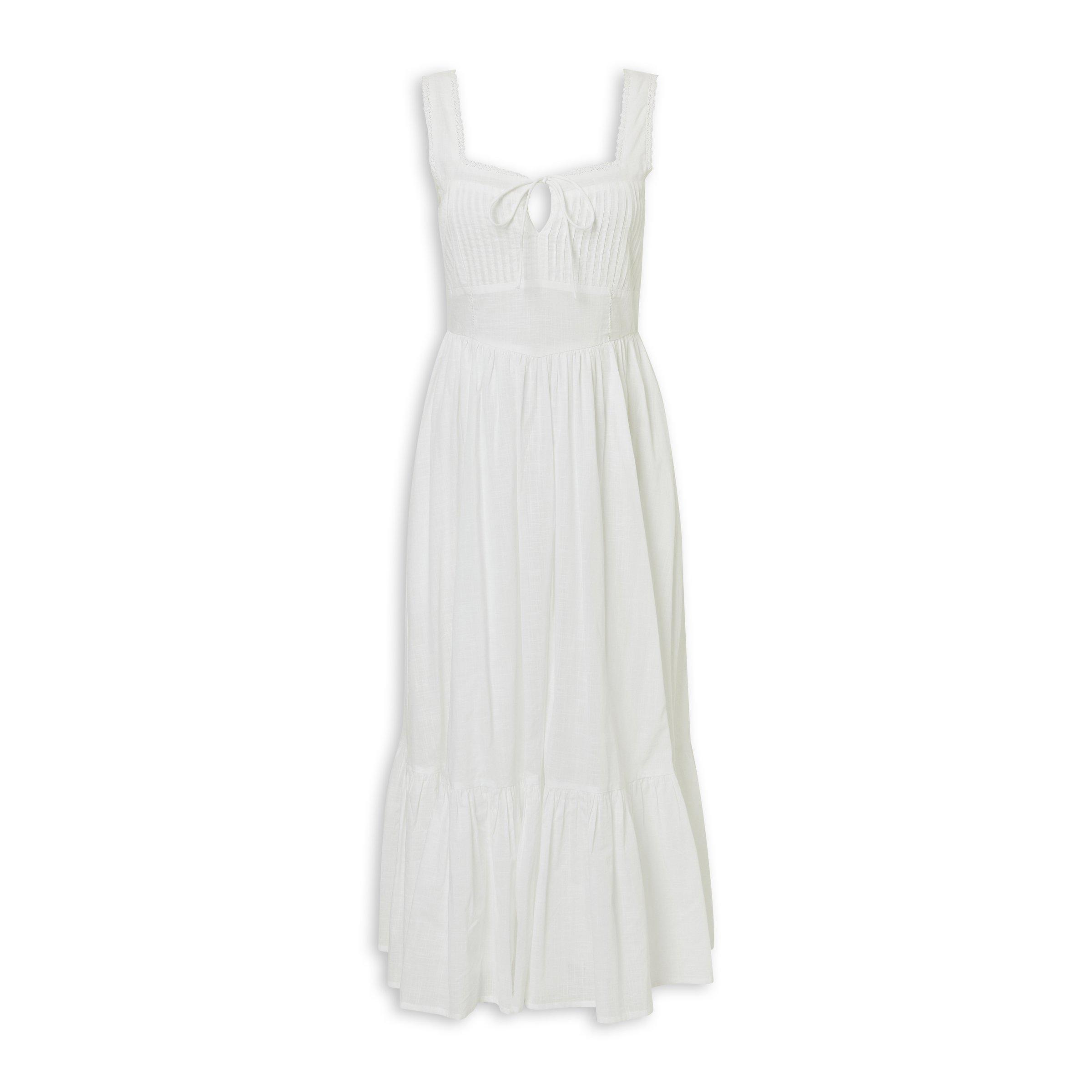 White Voile Sun Dress (3222123) | Truworths
