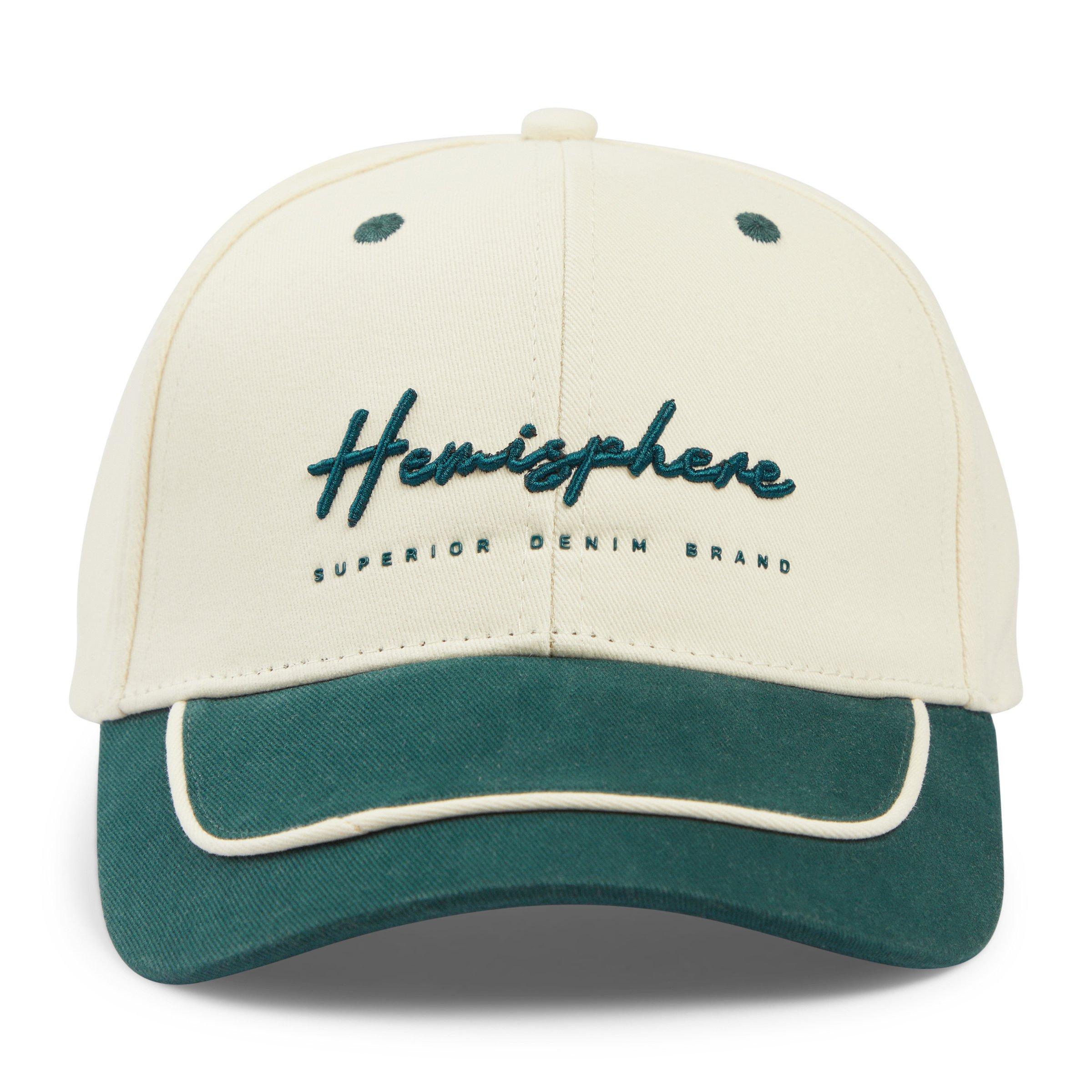 Beige and Green Peak Cap (3222136) | Hemisphere