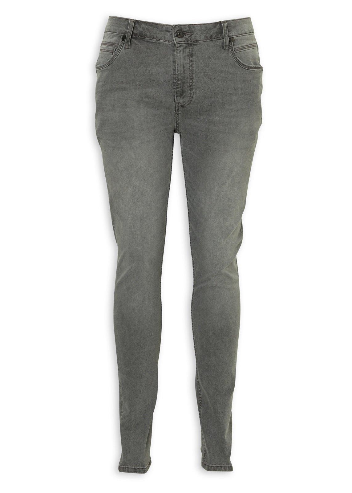Grey Skinny Jeans (3222222) | UZZI