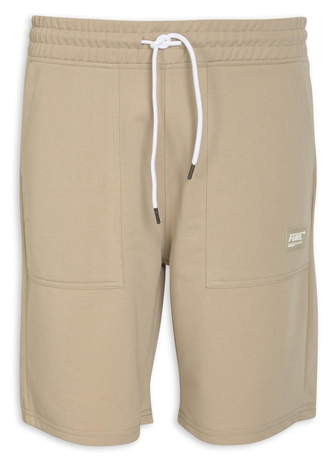 Beige Jogger Shorts (3222402) | Fuel
