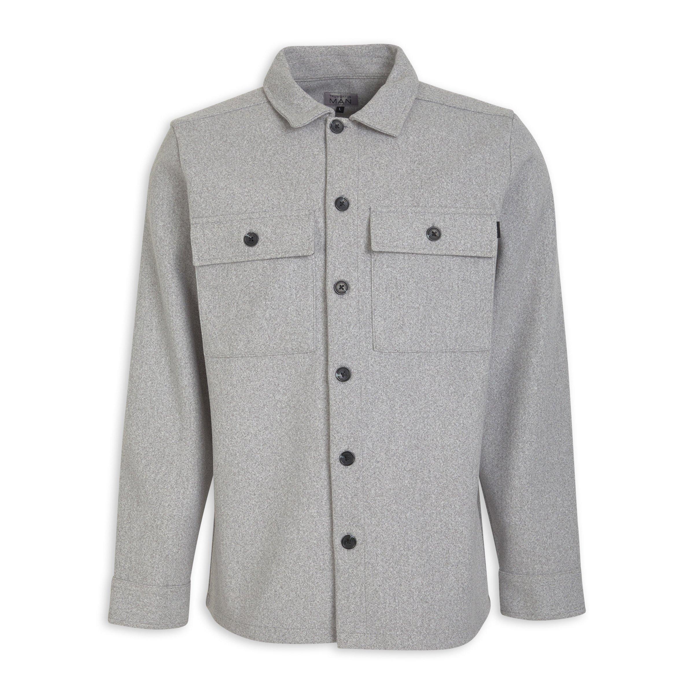 Grey Shacket (3222523) | Truworths Man