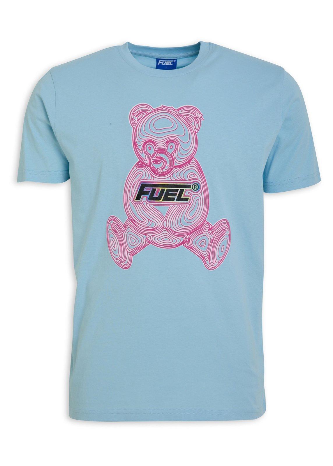 Light Blue Hero Crew T-shirt (3222589) | Fuel