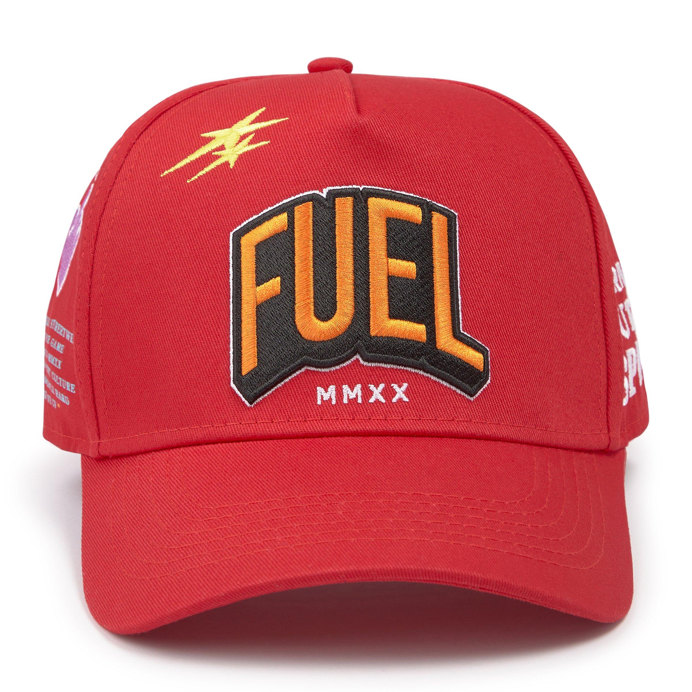 Red Embroidery Peak Cap (3222718) | Fuel