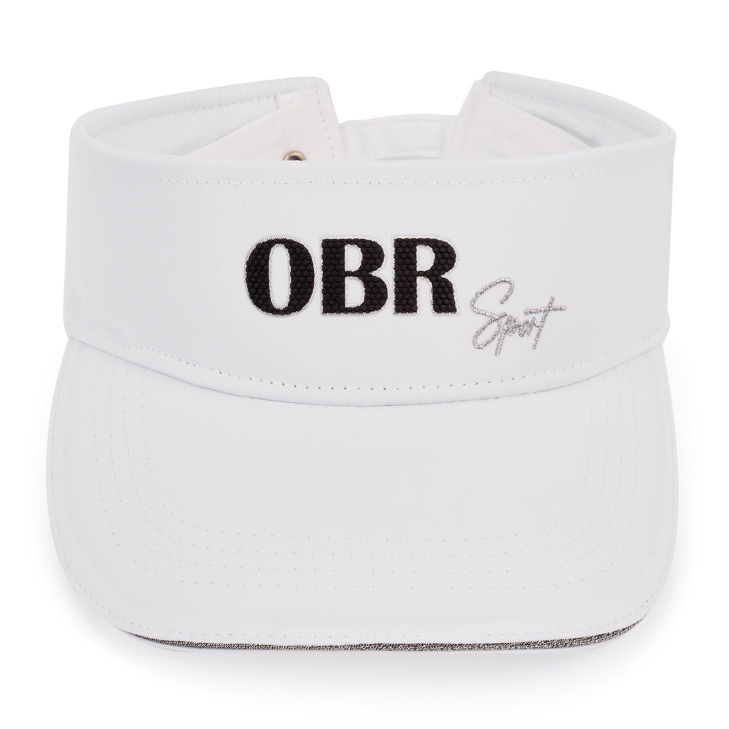White Branded Sport Visor (3222901) | OUTBACK RED Sport