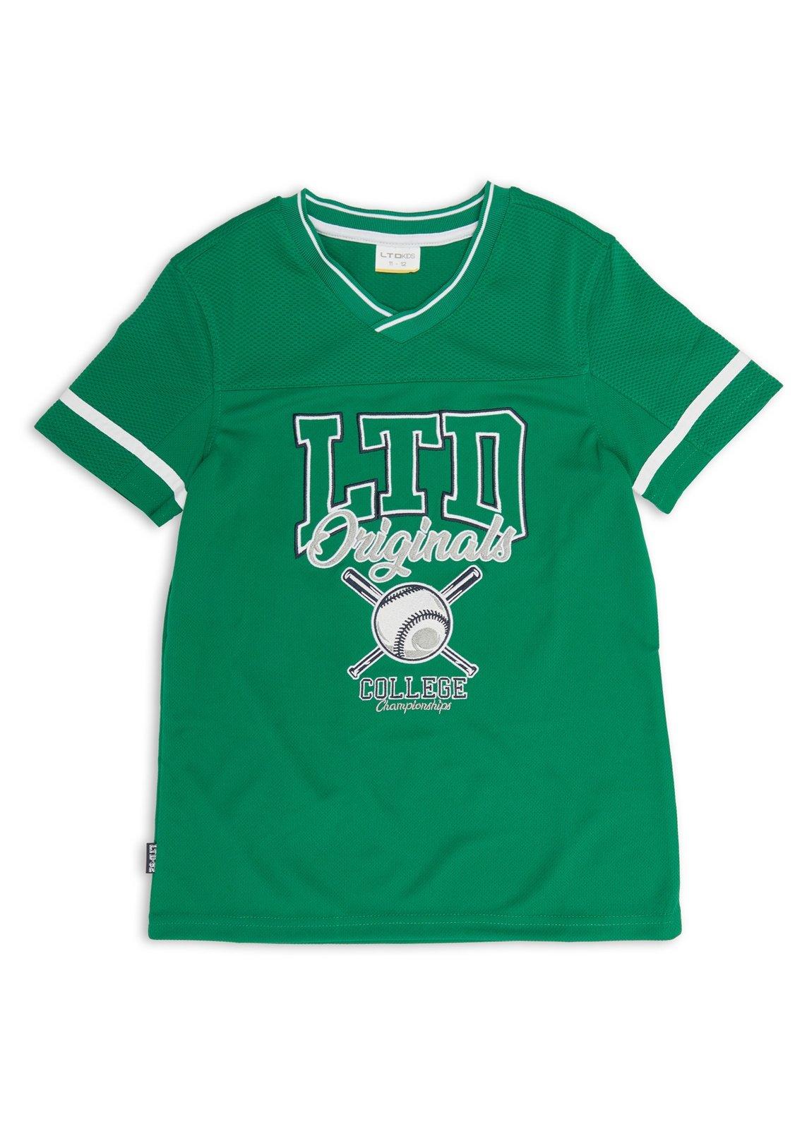 Boys Green Baseball Graphic T-shirt (3222941) | LTD Kids