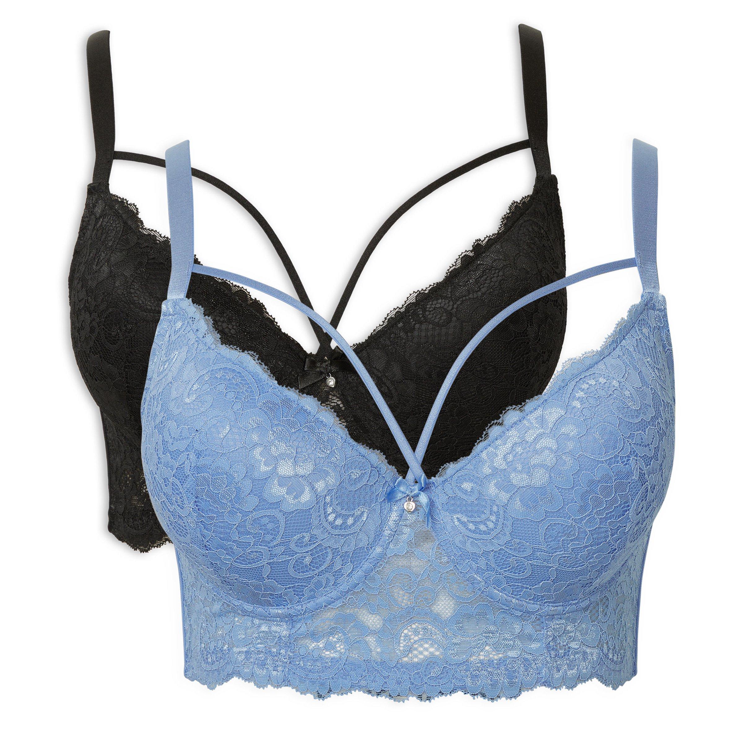 2-pack Padded Longline Bras (3223137) | Identity