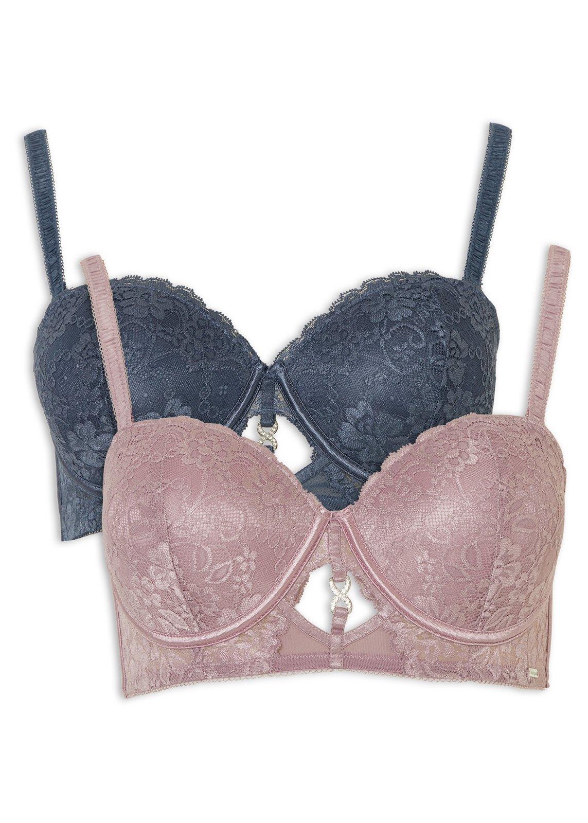 2-pack Mauve Multi Padded Bras (3223369) | Intrigue